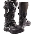 Fox Comp 3 Youth Boots (4, Black) - Walmart.com