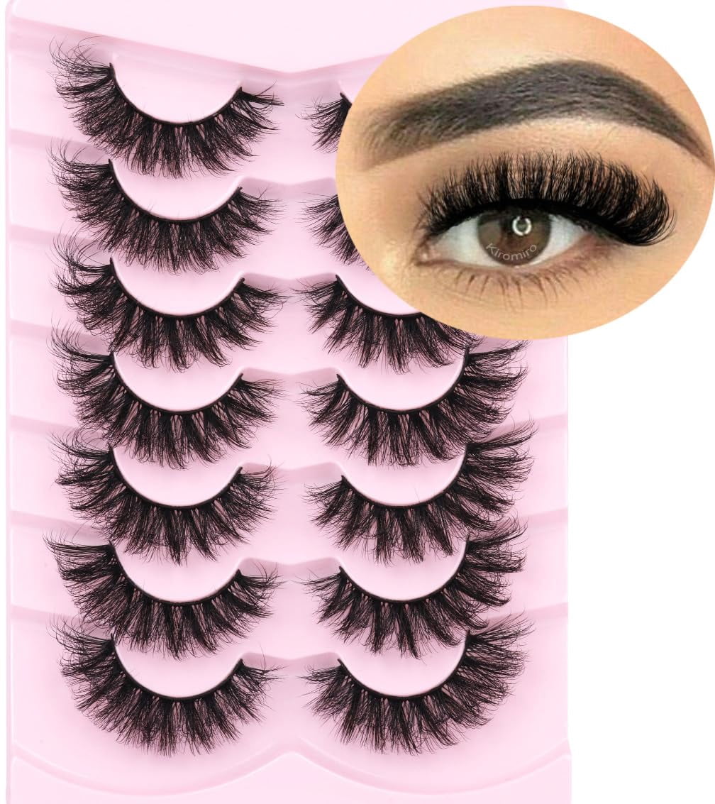 Fox Eye Lashes Wispy Faux Mink Lashes Volume Fairy Cat Eye Lashes That ...