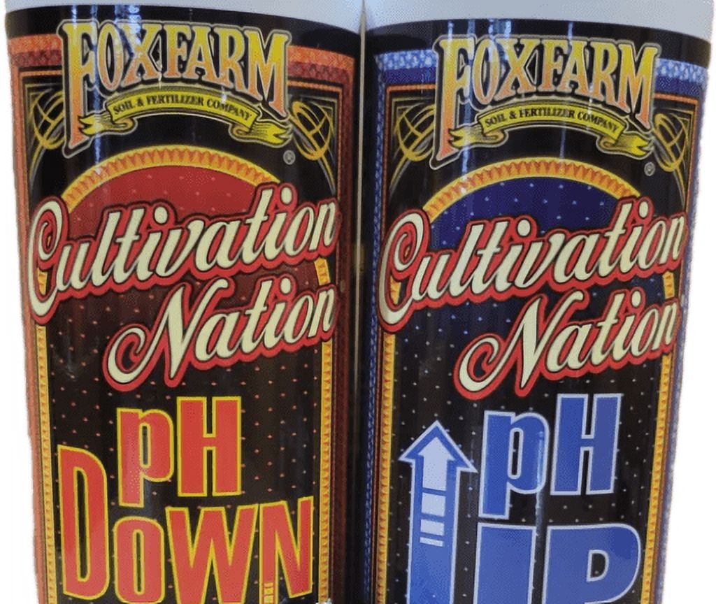Fox Farm Cultivation Nation pH up and down 32oz Set - Walmart.com