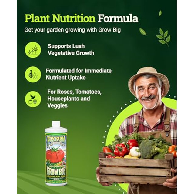 Fox Farm FX14049 Liquid Nutrient Trio Soil Formula: Big Bloom, Grow Big ...