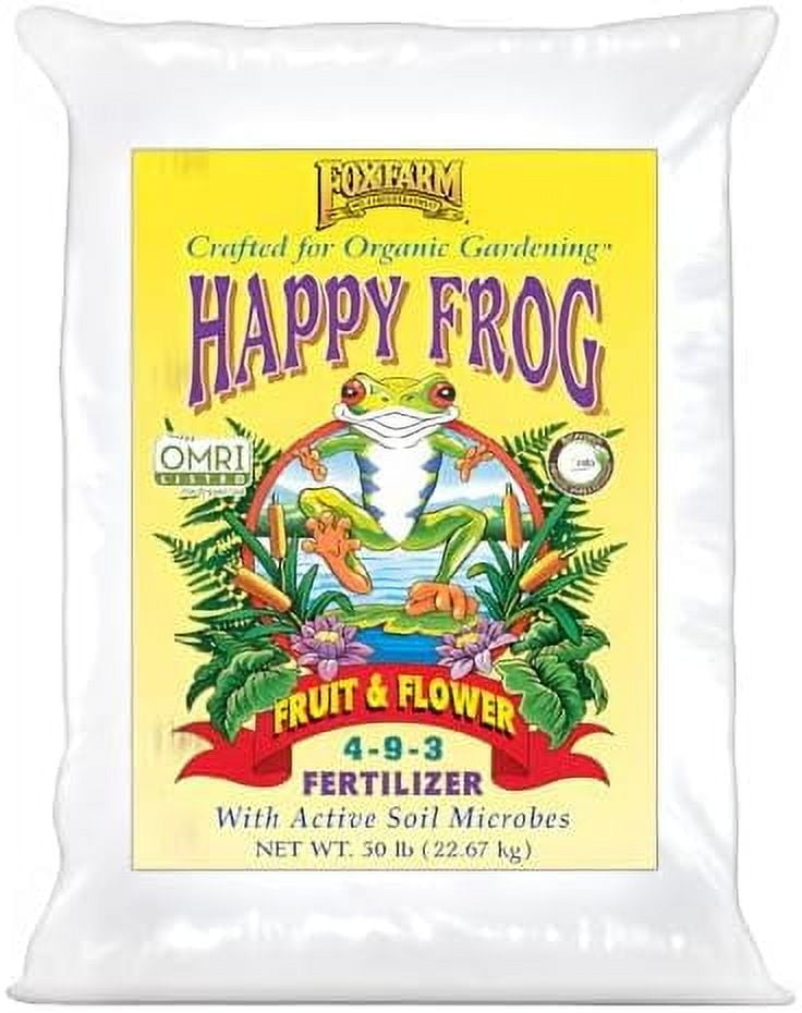 Fox Farm Happy Frog Fruit & Flower Fertilizer – Organic Blend for ...