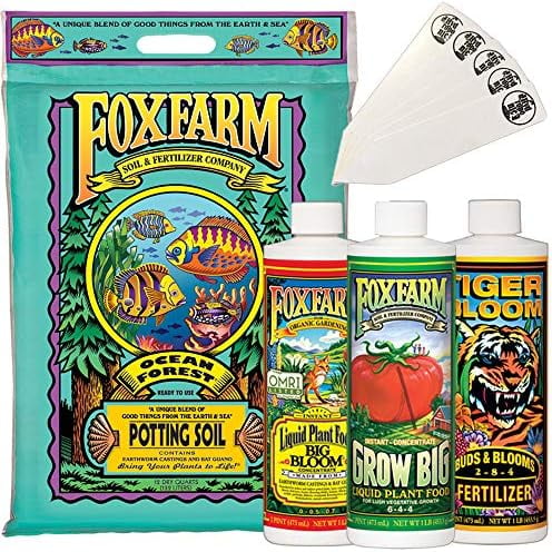 Fox Farm Starter Bundle | Big Bloom, Grow Big, Tiger Bloom (Pack of 3 ...