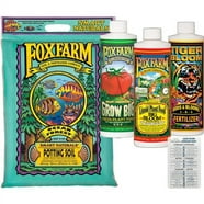 Fox Farm Organic Fertilizer Trio: Big Bloom, Grow Big Hydro, Tiger ...
