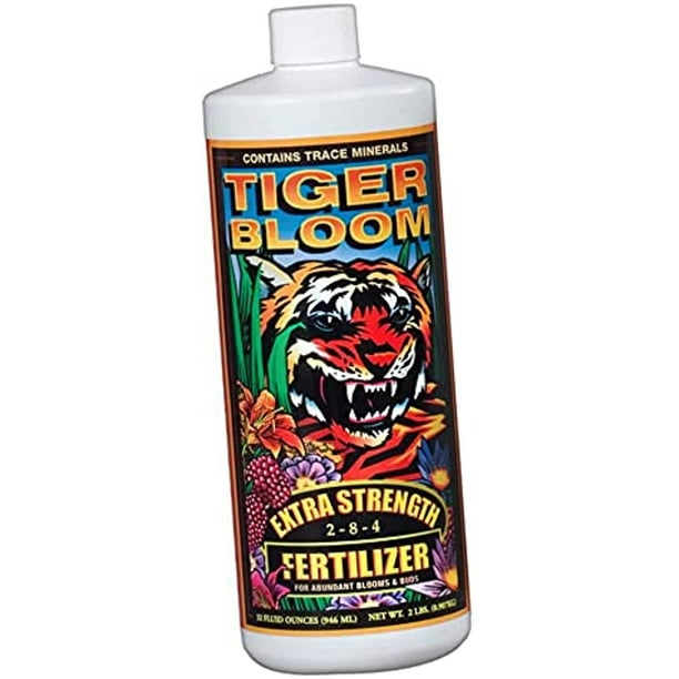 Fox Farm Tiger Bloom Liquid Concentrate Fertilizer, 1-Quart - Walmart ...