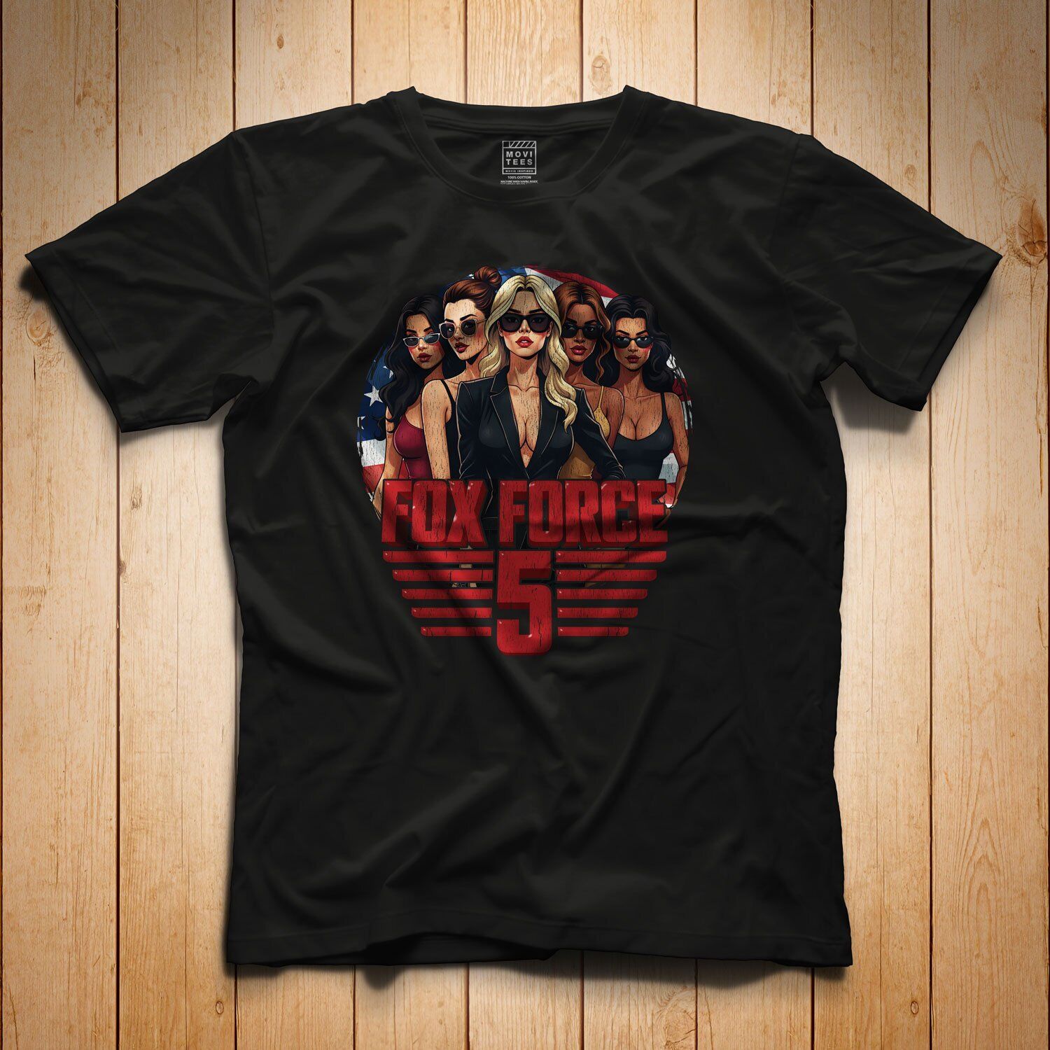 Fox Force 5 T-Shirt inspired by Pulp Fiction - Regular T-Shirt ...