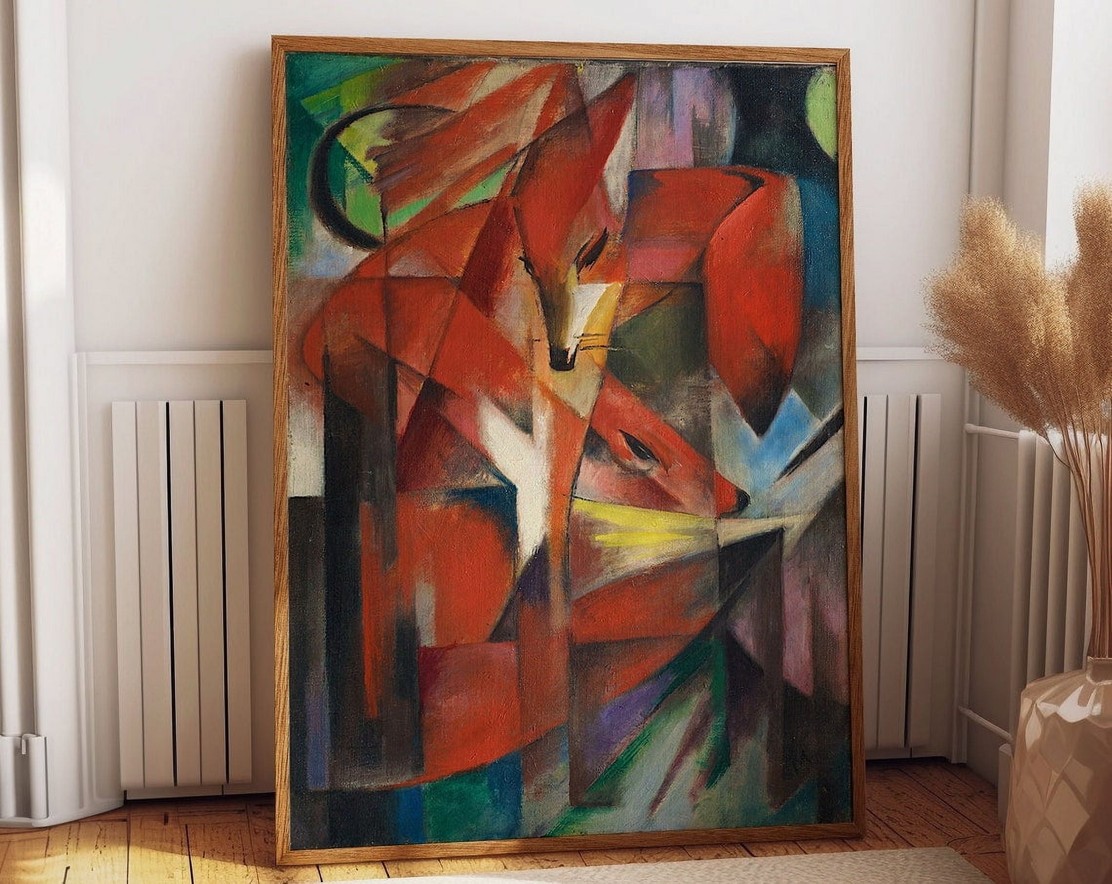The Fox By Franz Marc 1913 Expressionist Painting Expressionism Art Fox ...