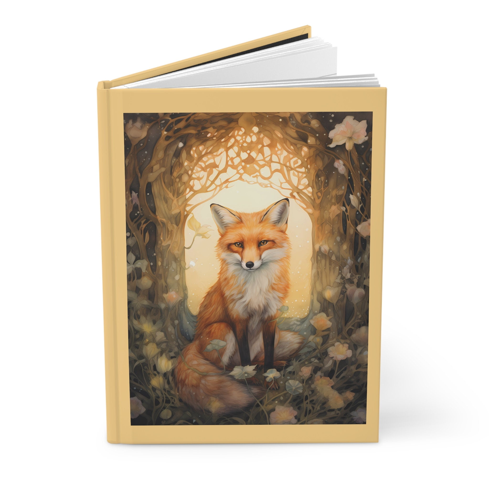 Fox Gifts, Artful Fox Journal, Fox Lover Notebook, Aesthetic Notebook ...