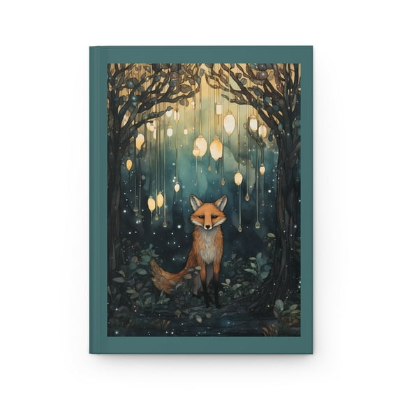Fox Gifts, Artful Fox Journal, Fox Lover Notebook, Aesthetic Notebook ...