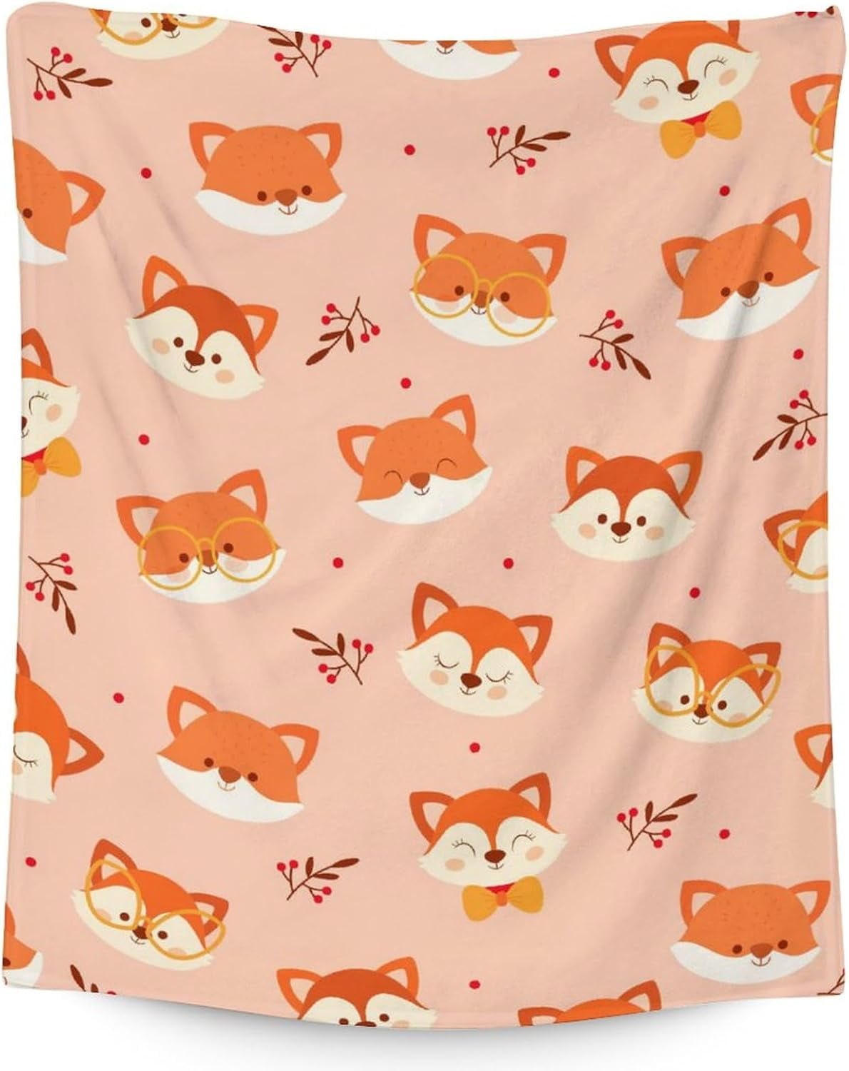 Fox Gifts for Girls Boys - es Cute Throw Blanket for Teens - Pink Cozy ...