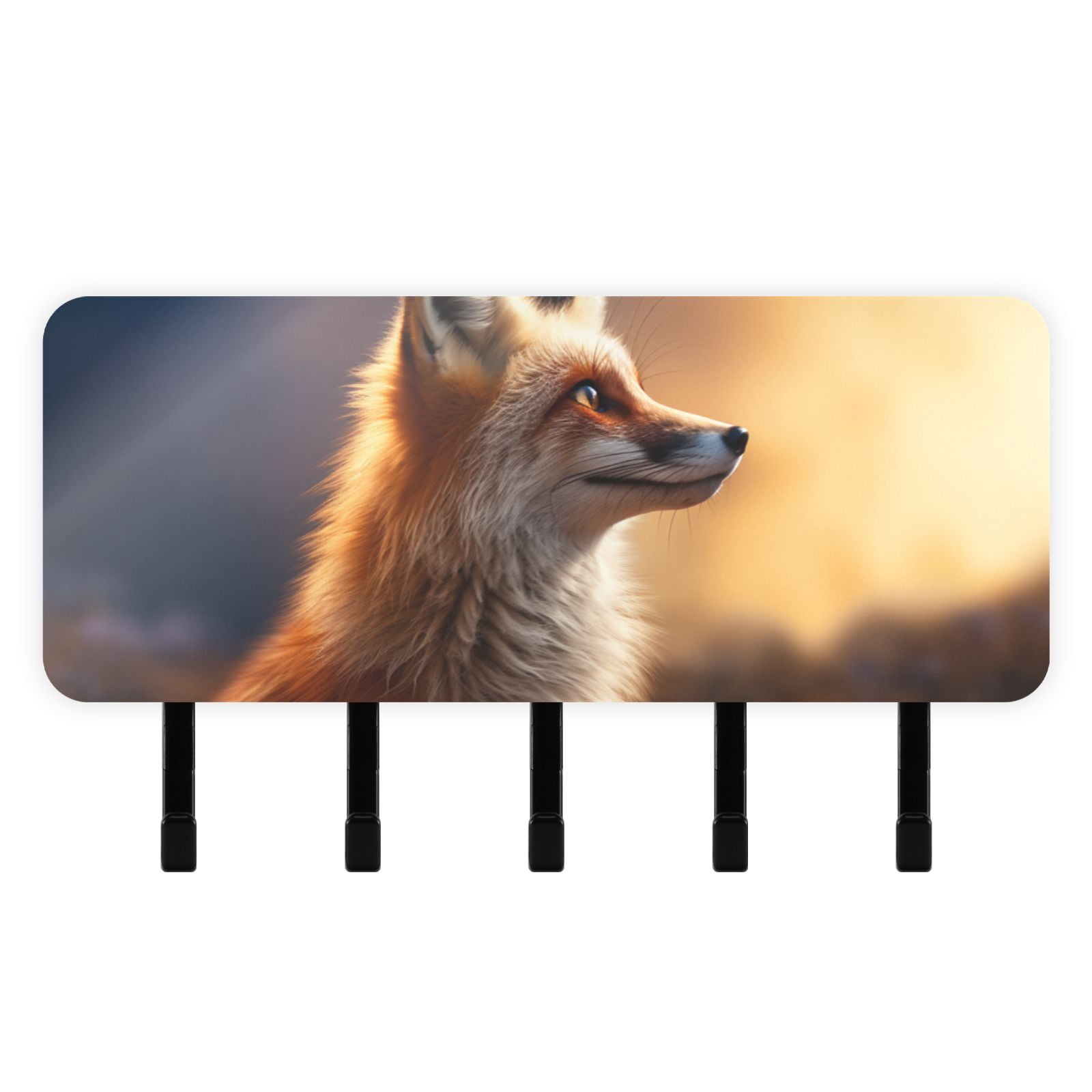 Fox Grass Mail Holder Organizer Wall Mount with Shelf Key Holder Key ...