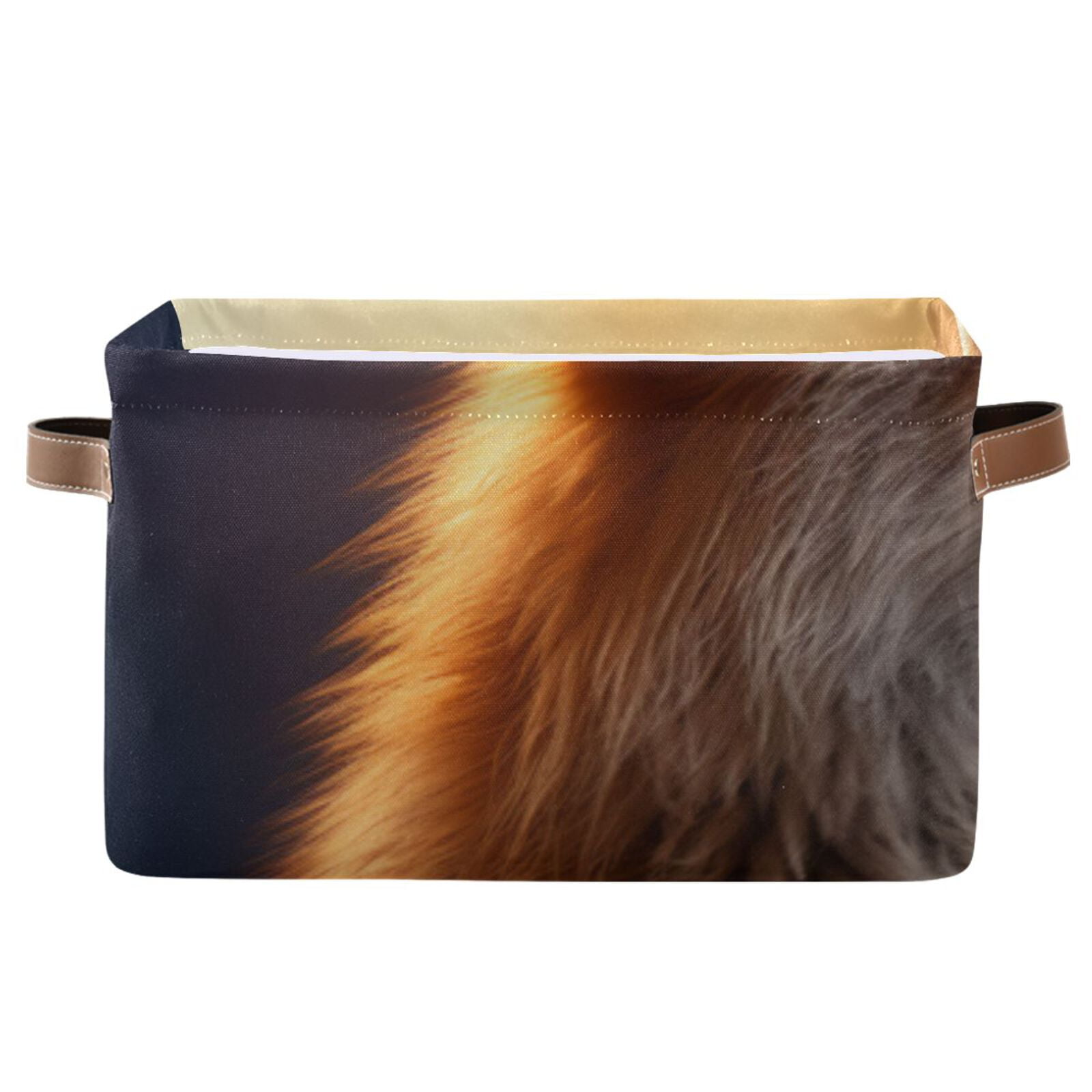 Fox Grass Storage Bins Baskets With Handles Storage Box Clothes ...
