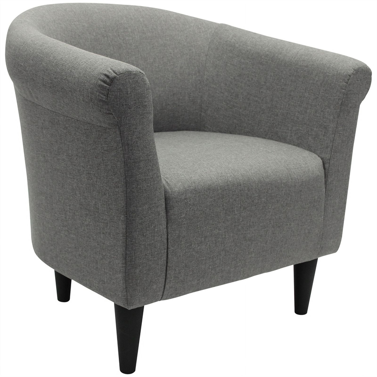 Fox Hill Trading Marlee Club Chair, Gray - Walmart.com