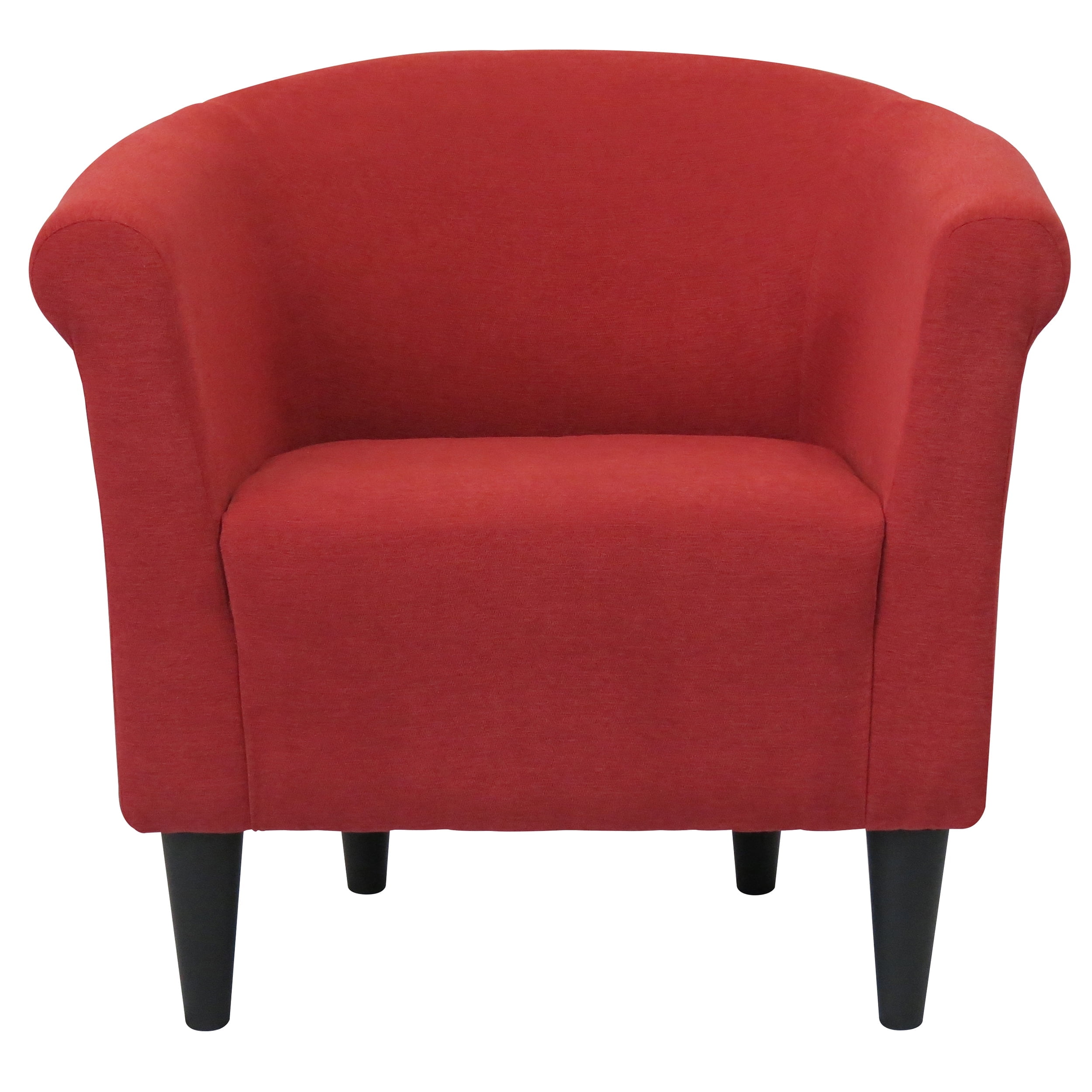 Fox Hill Trading Newport Club Chair, Marsala Red - Walmart.com