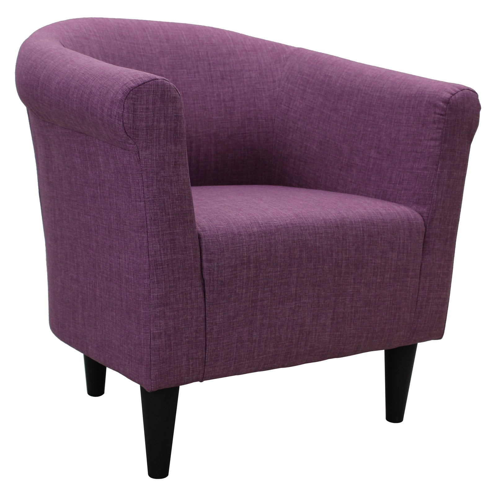 Fox Hill Trading Newport Club Chair, Purple - Walmart.com