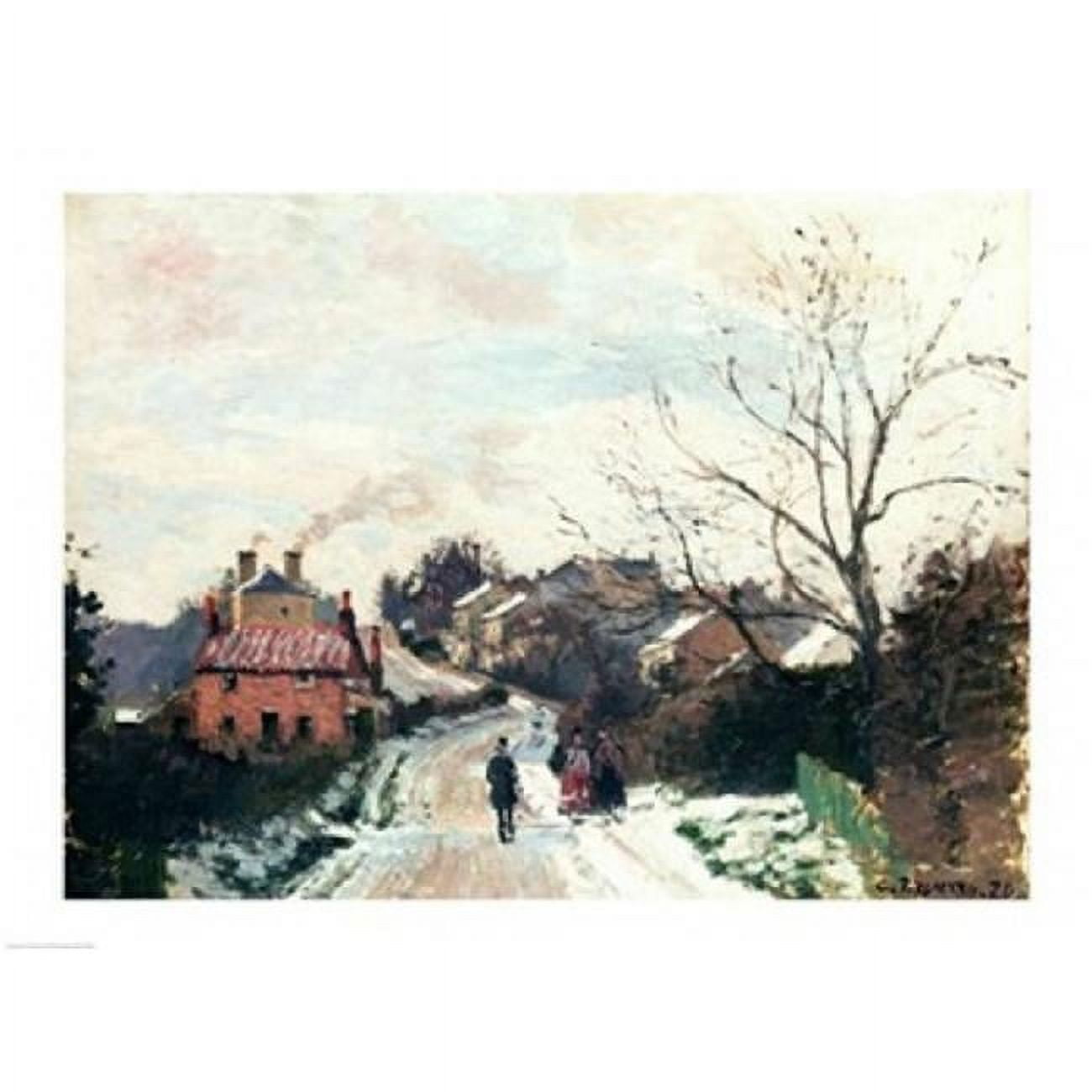 Fox Hill Upper Norwood 1870 Poster Print by Camille Pissarro - 24 x 18 ...