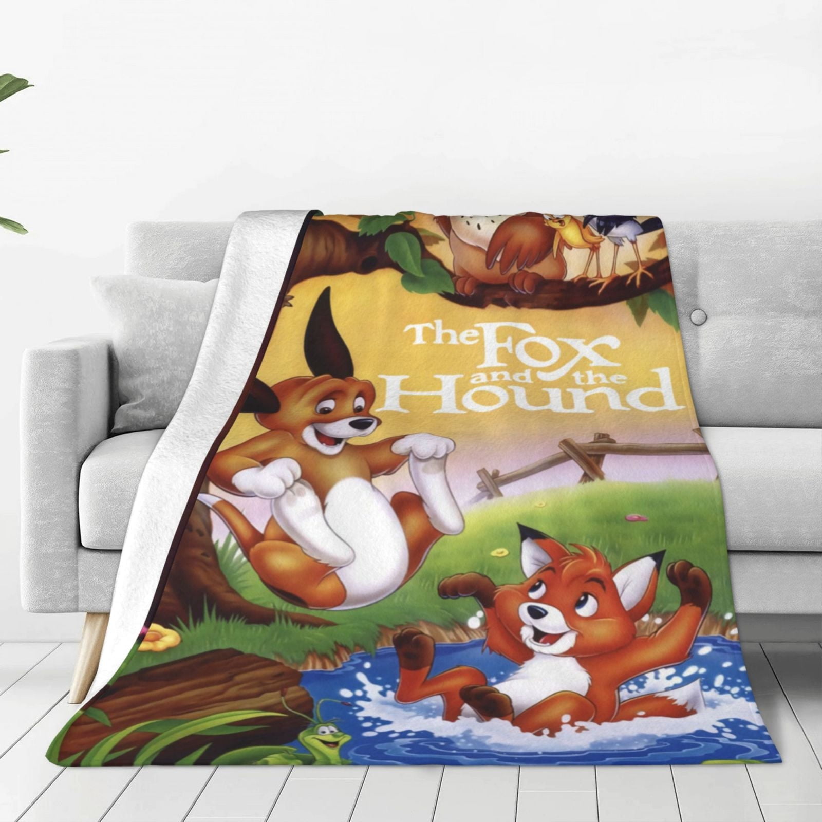 Blanket Cute Character All Season Warm Fuzzy Plush Throw Blankets Soft ...