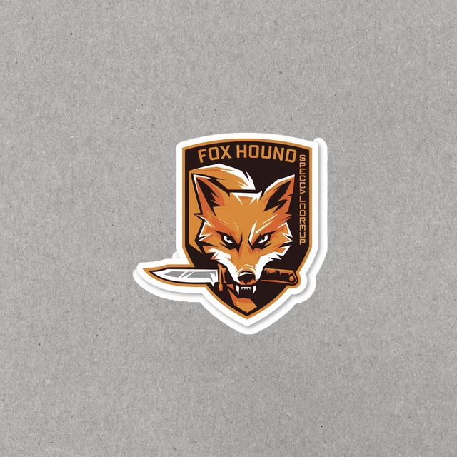 Fox Hound Special Forces Group Tactical Military Patch Stickerphone ...