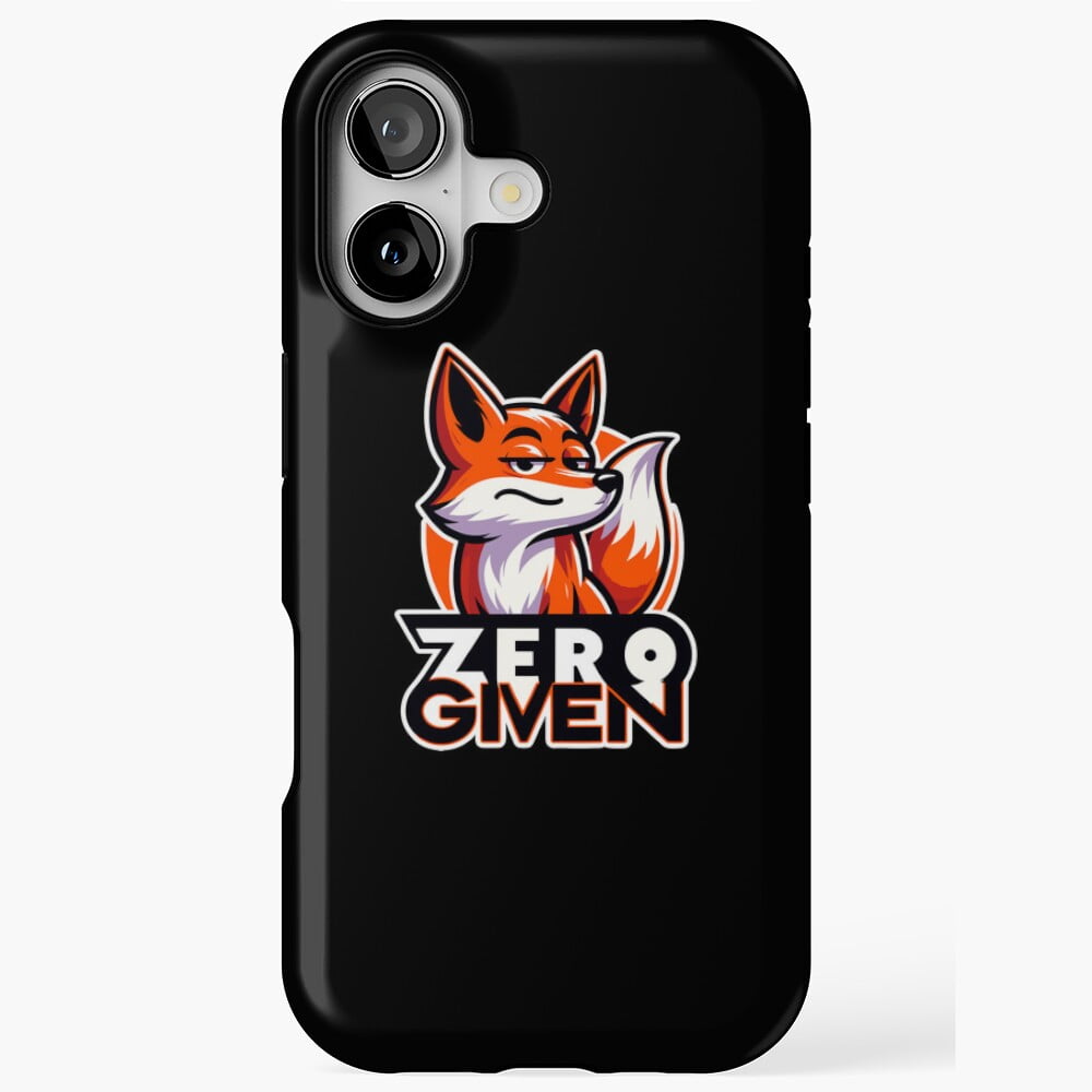 Fox Illustration Zero Given Phone Case 17 16 15 14 13 12 11 Pro Max ...