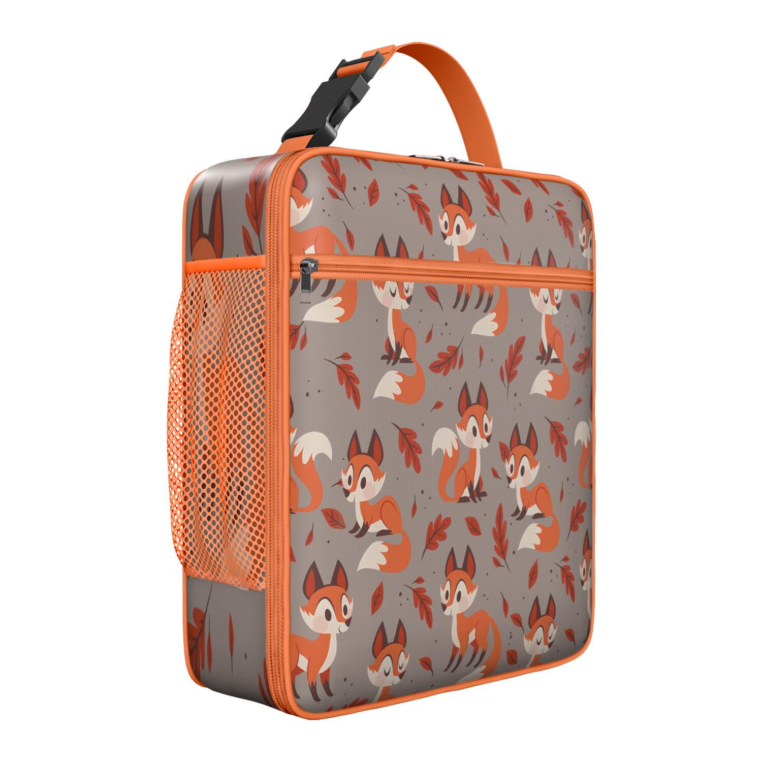 Fox Insulated Lunch Bag – Reusable Soft Cooler Bag for Travel, Camping ...