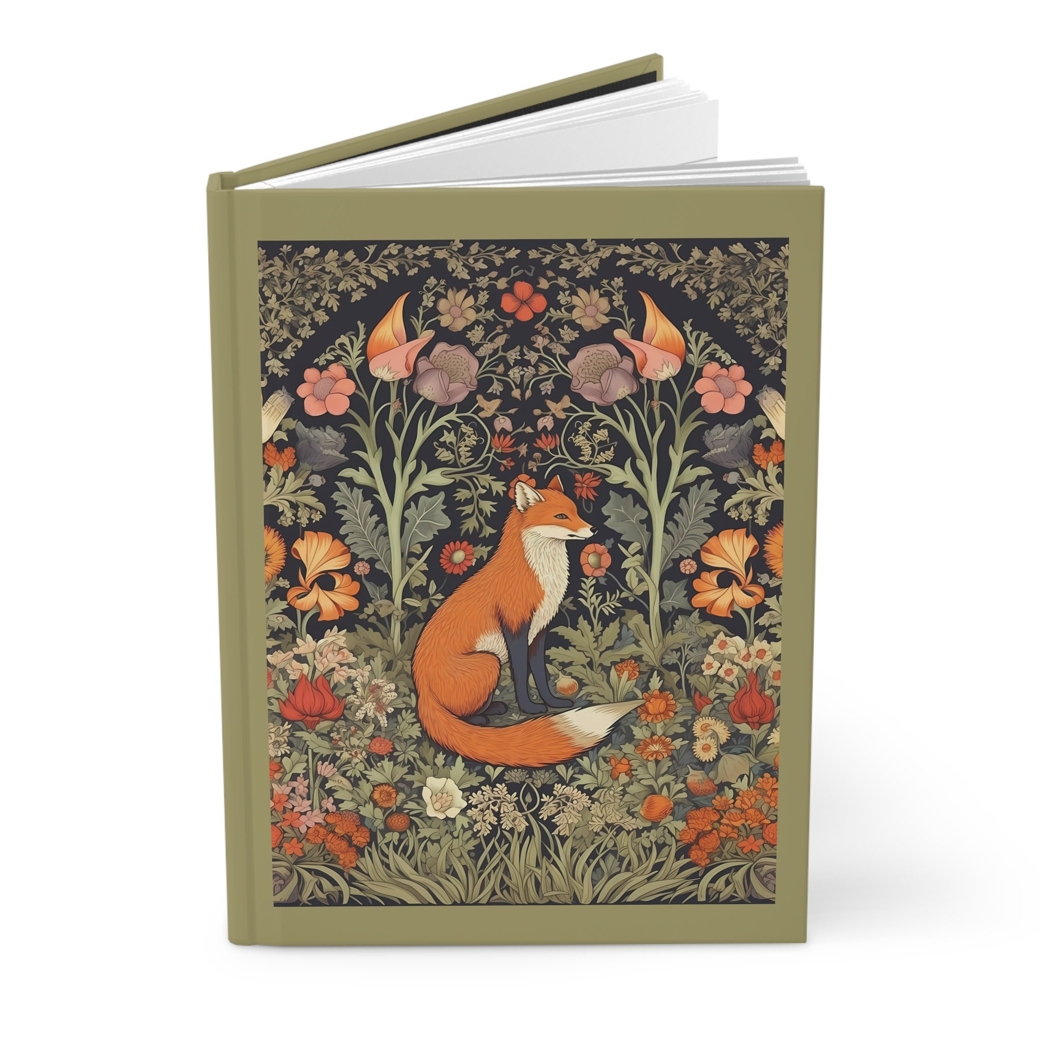 Fox Journal, Fox Gifts, Fox Lover Notebook, Artful Art, Aesthetic ...