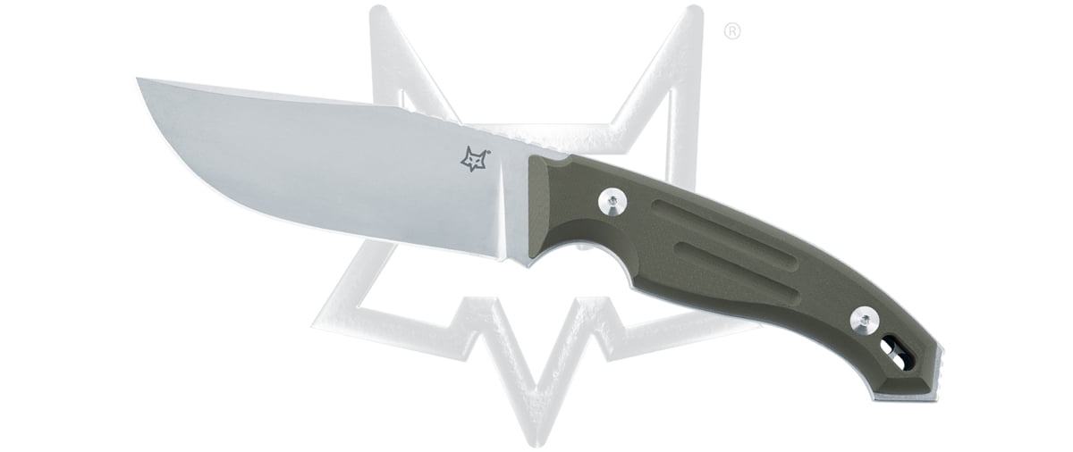 Fox Knives Octopus Vulgaris FX-510 Fixed Blade N690Co Stainless & Black ...