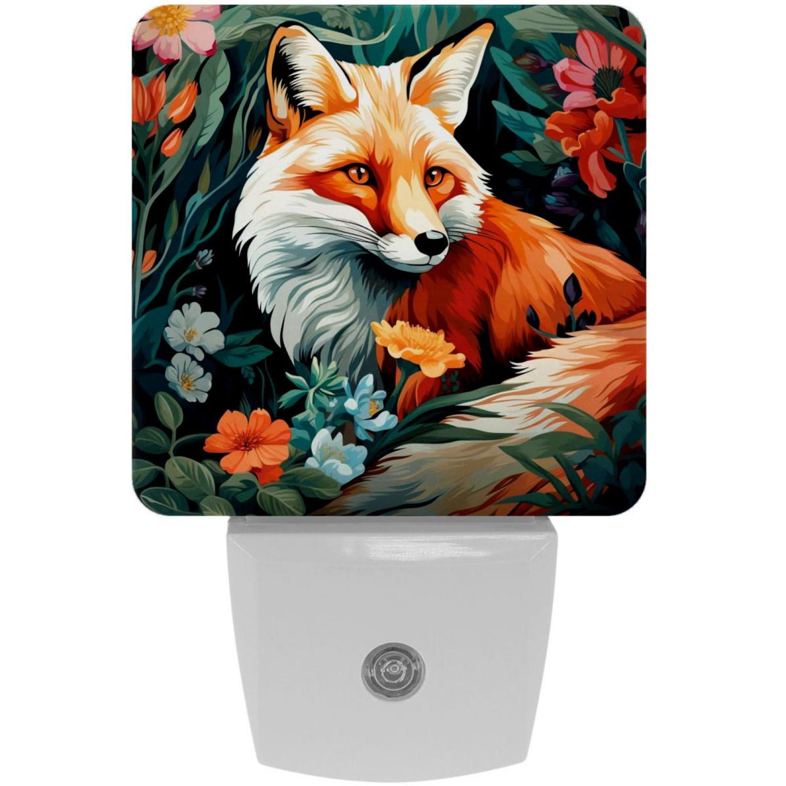 Fox LED Square Night Lights - Energy Efficient & Elegant Decorative ...