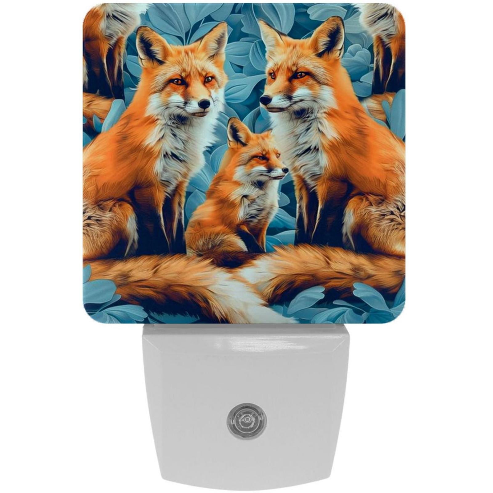 Fox LED Square Night Lights - Energy Efficient & Elegant Decorative ...