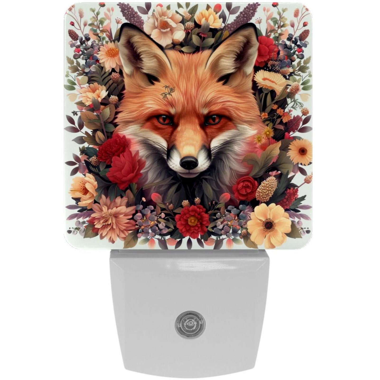 Fox LED Square Night Lights - Energy Efficient and Sleek Design - for ...