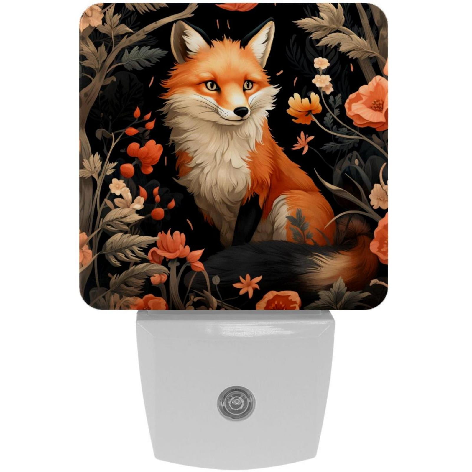 Fox LED Square Night Lights - Energy Efficient and Sleek Design - for ...