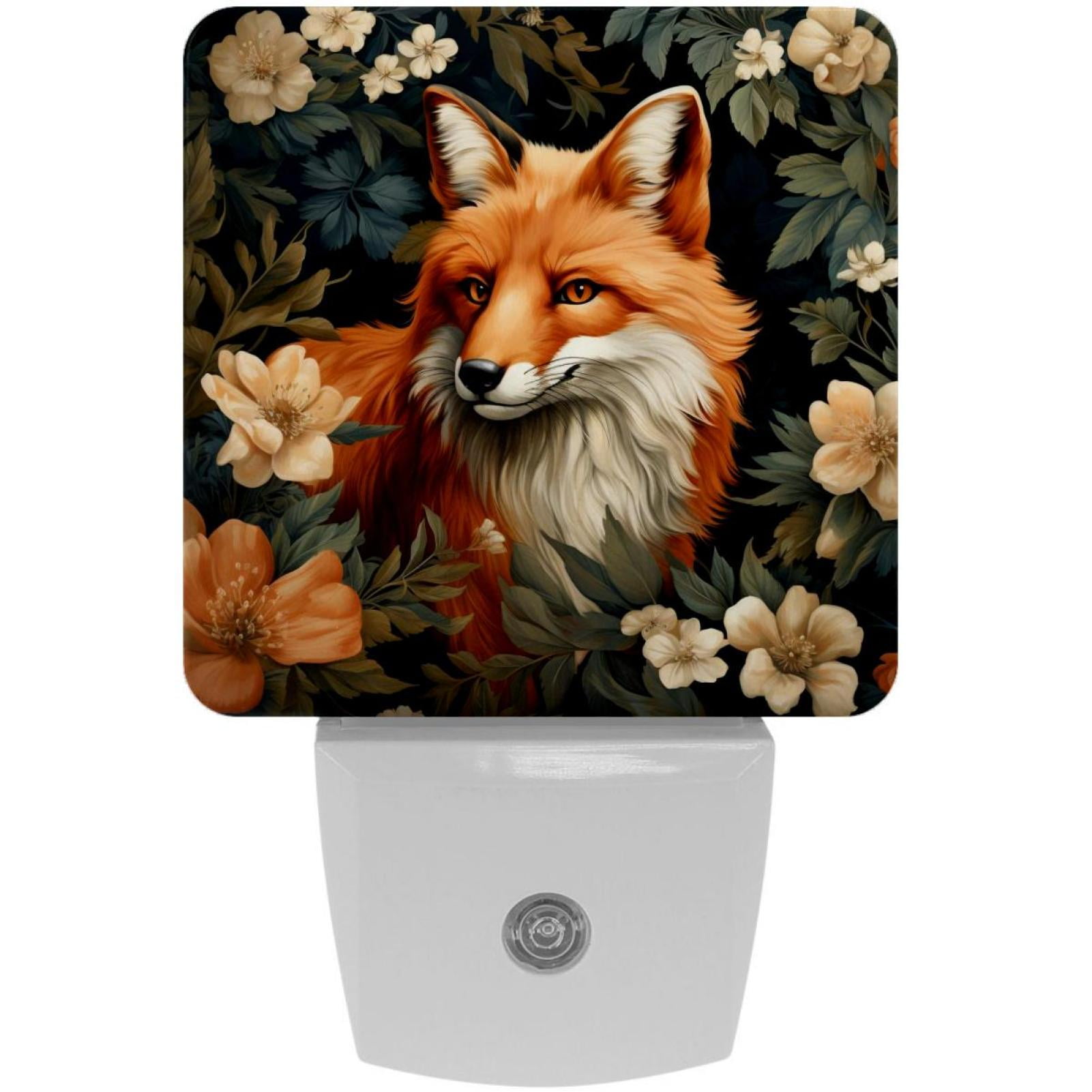 Fox LED Square Night Lights - Energy Efficient and Stylish Bedroom ...