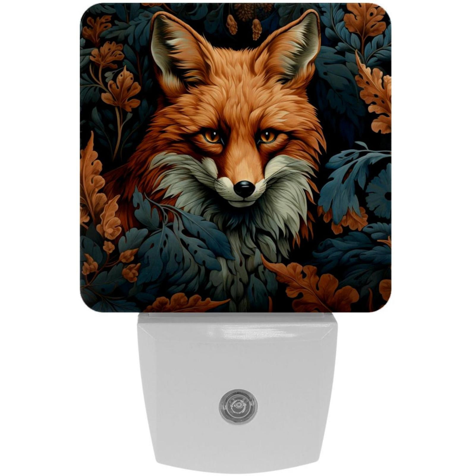 Fox LED Square Night Lights - Energy Efficient and Stylish Decor for ...