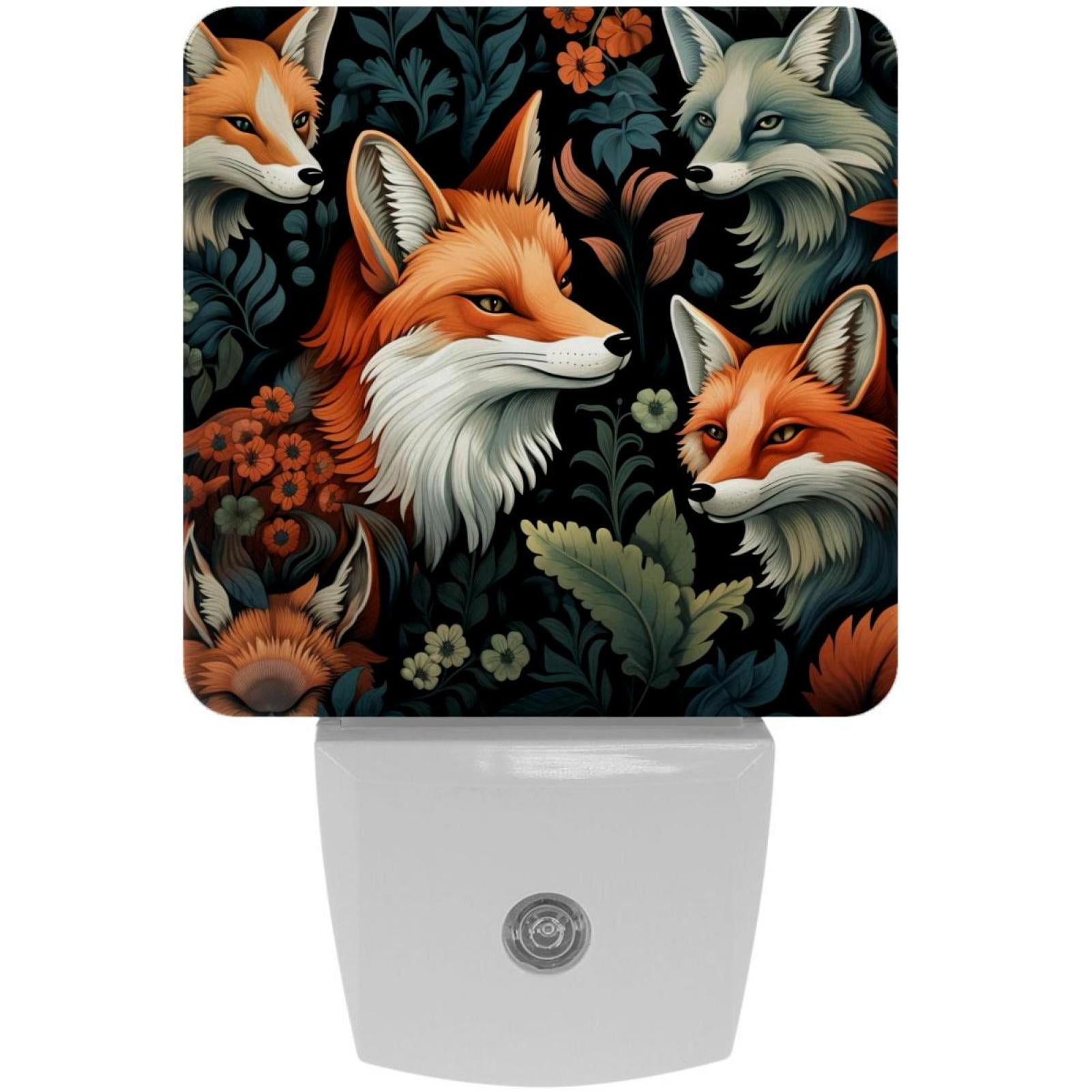 Fox LED Square Night Lights- Energy Efficient and Stylish Illumination ...