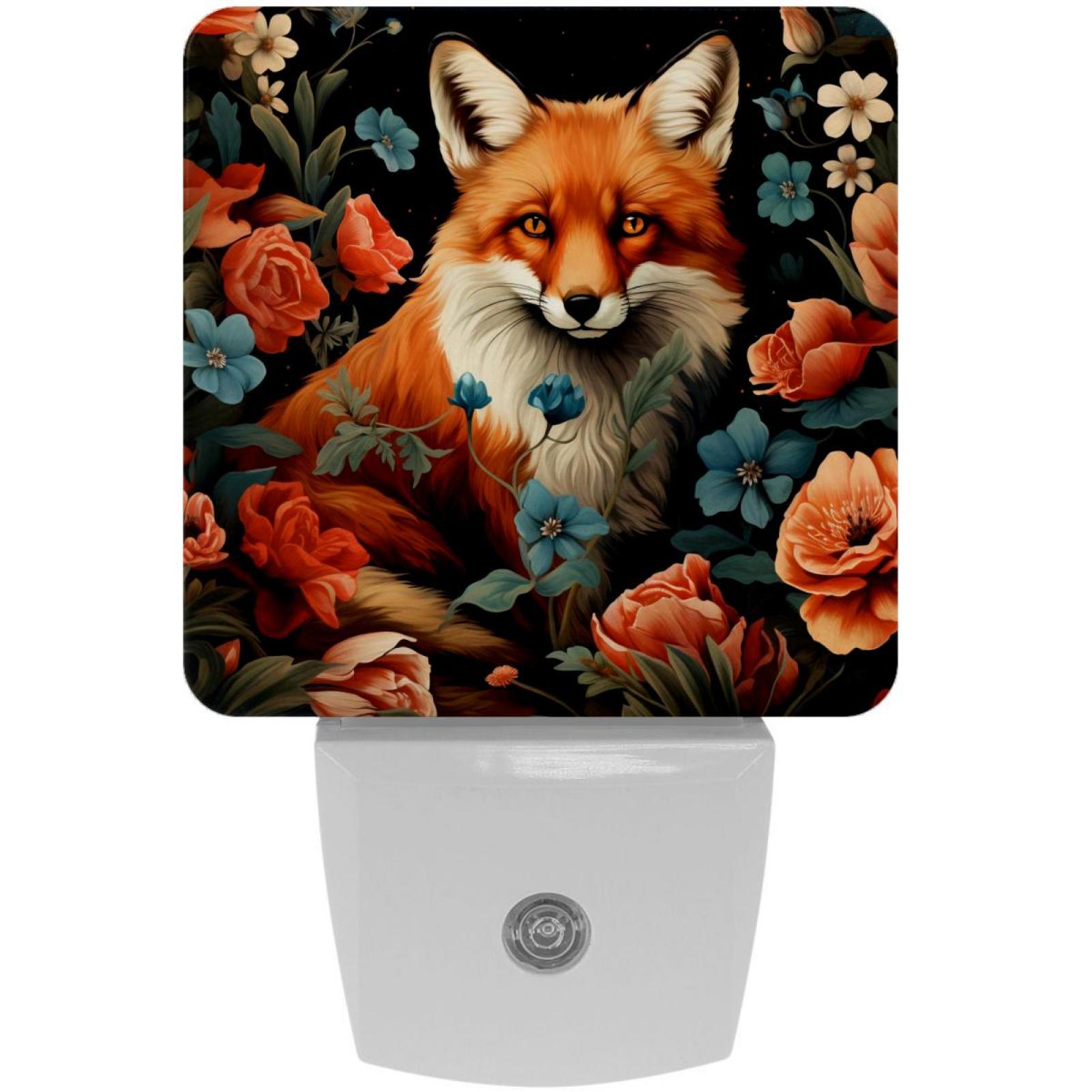 Fox LED Square Night Lights- Energy Efficient and Stylish Illumination ...