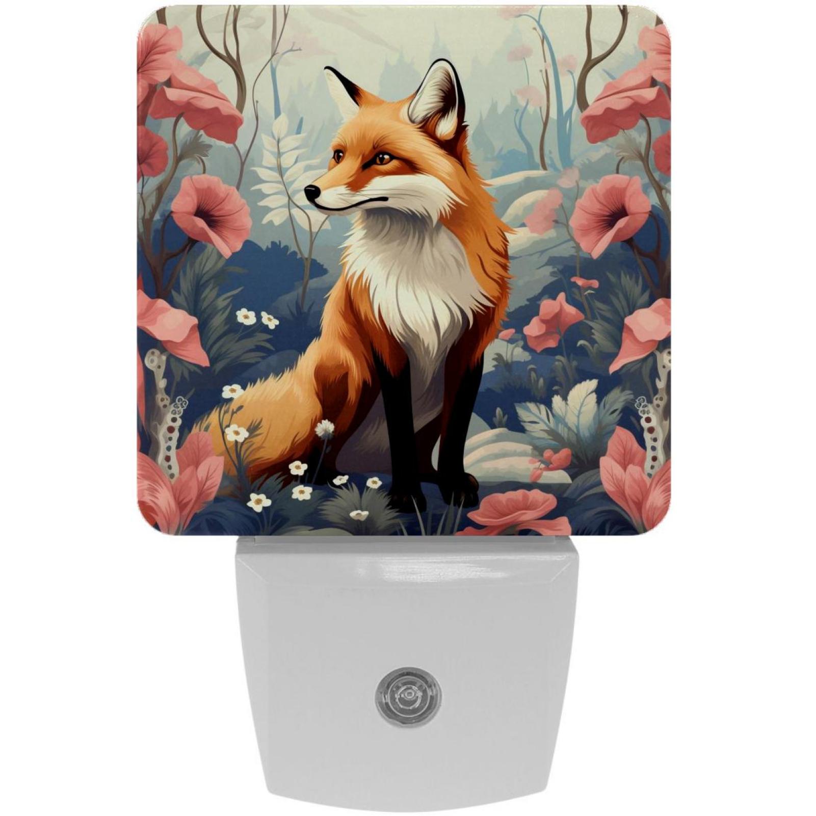 Fox LED Square Night Lights- Energy Efficient and Stylish Illumination ...