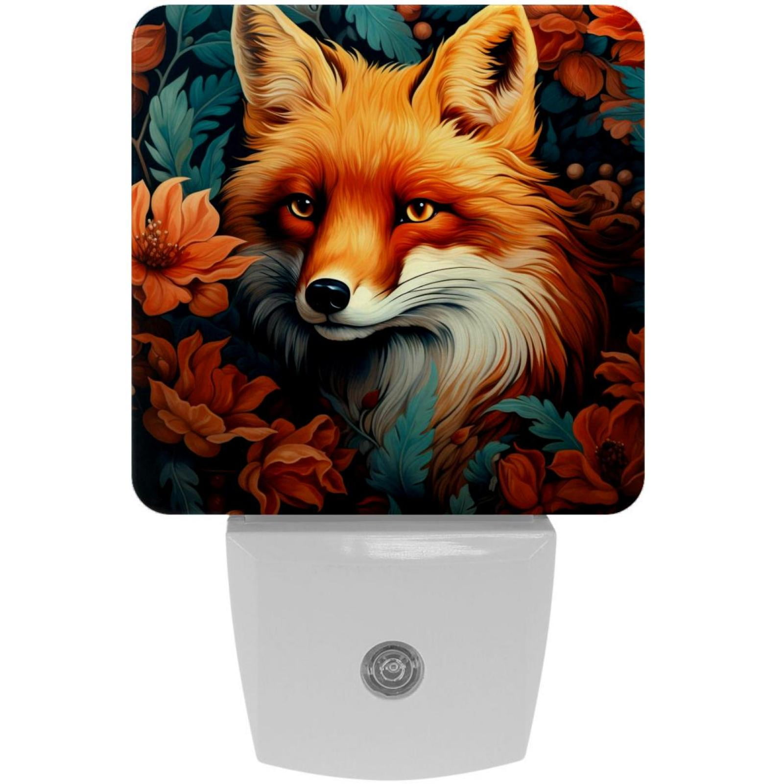 Fox LED Square Night Lights - Energy Efficient and Stylish Room ...