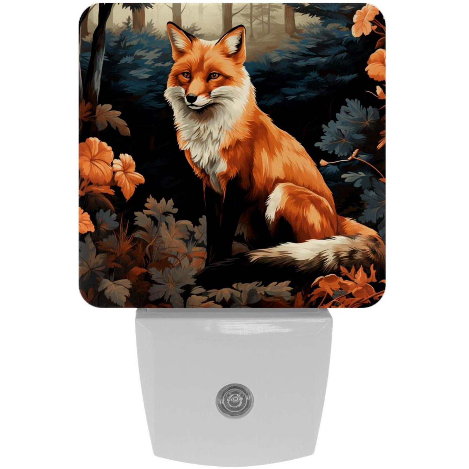 Fox LED Square Night Lights - Modern Design, Energy Efficient Indoor ...