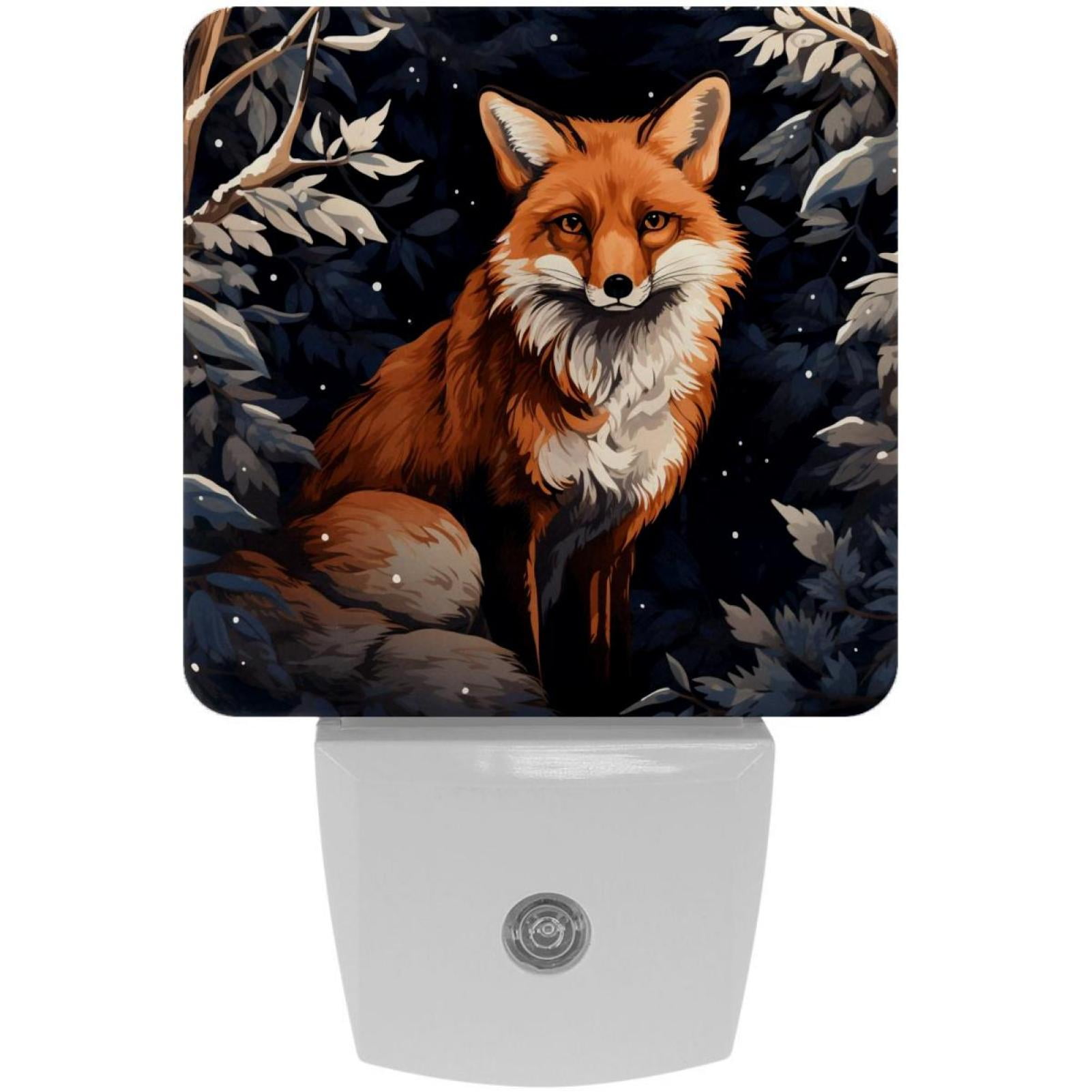 Fox LED Square Night Lights - Modern Design, Energy Efficient Indoor ...