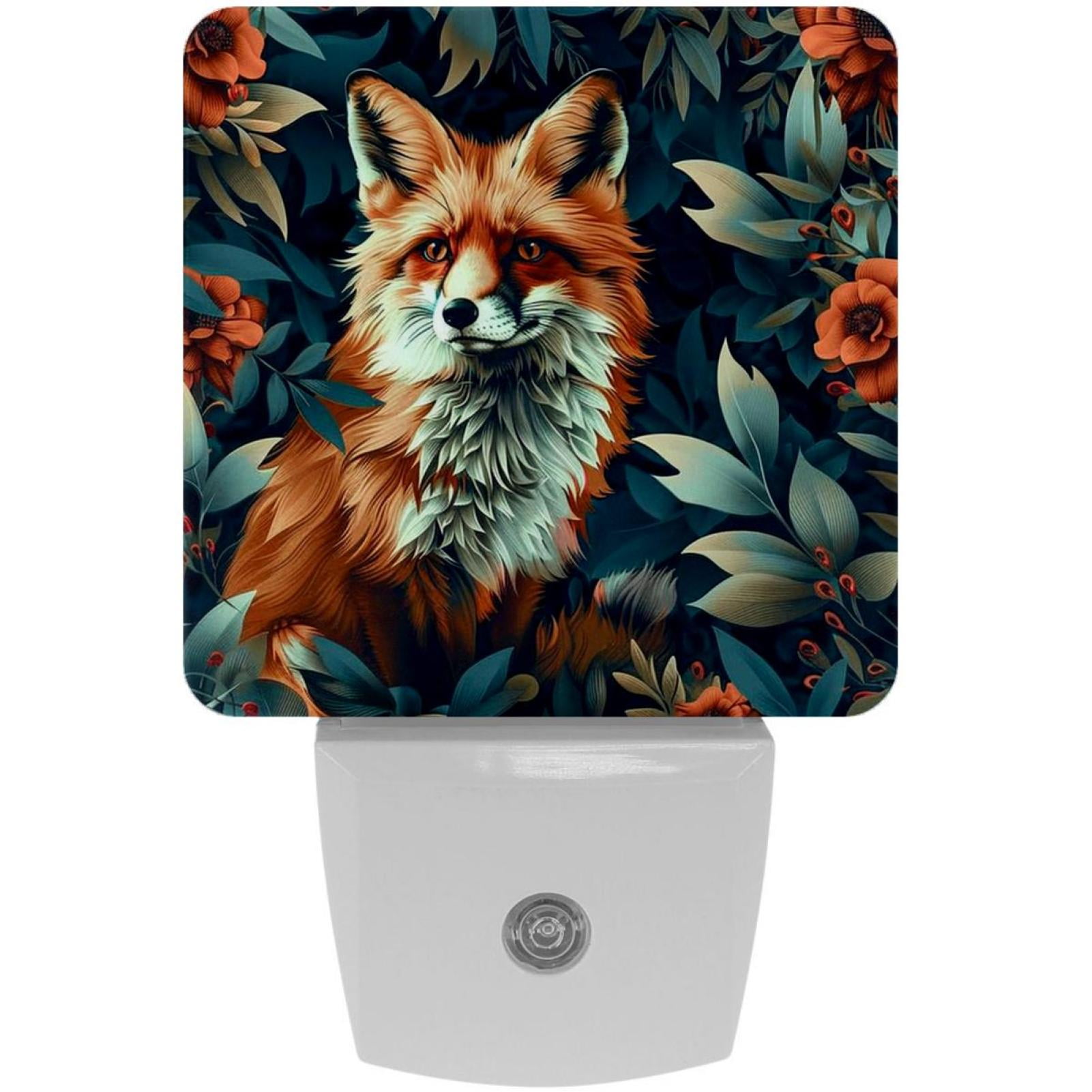 Fox LED Square Night Lights - Modern and Versatile Plug-in Lighting ...