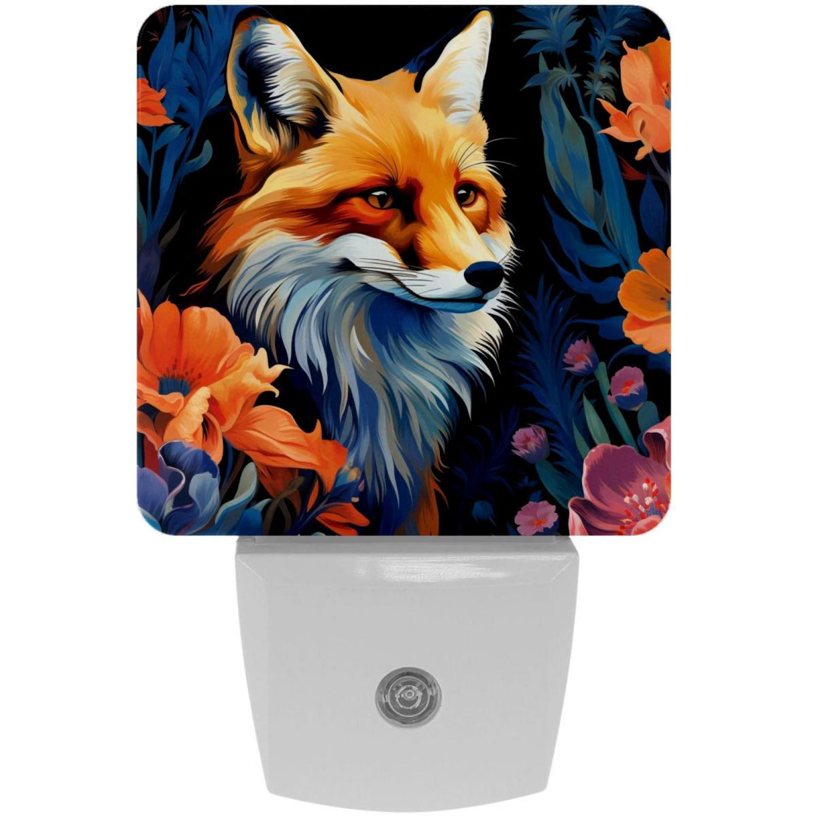 Fox LED Square Night Lights - Stylish and Convenient Illumination for ...