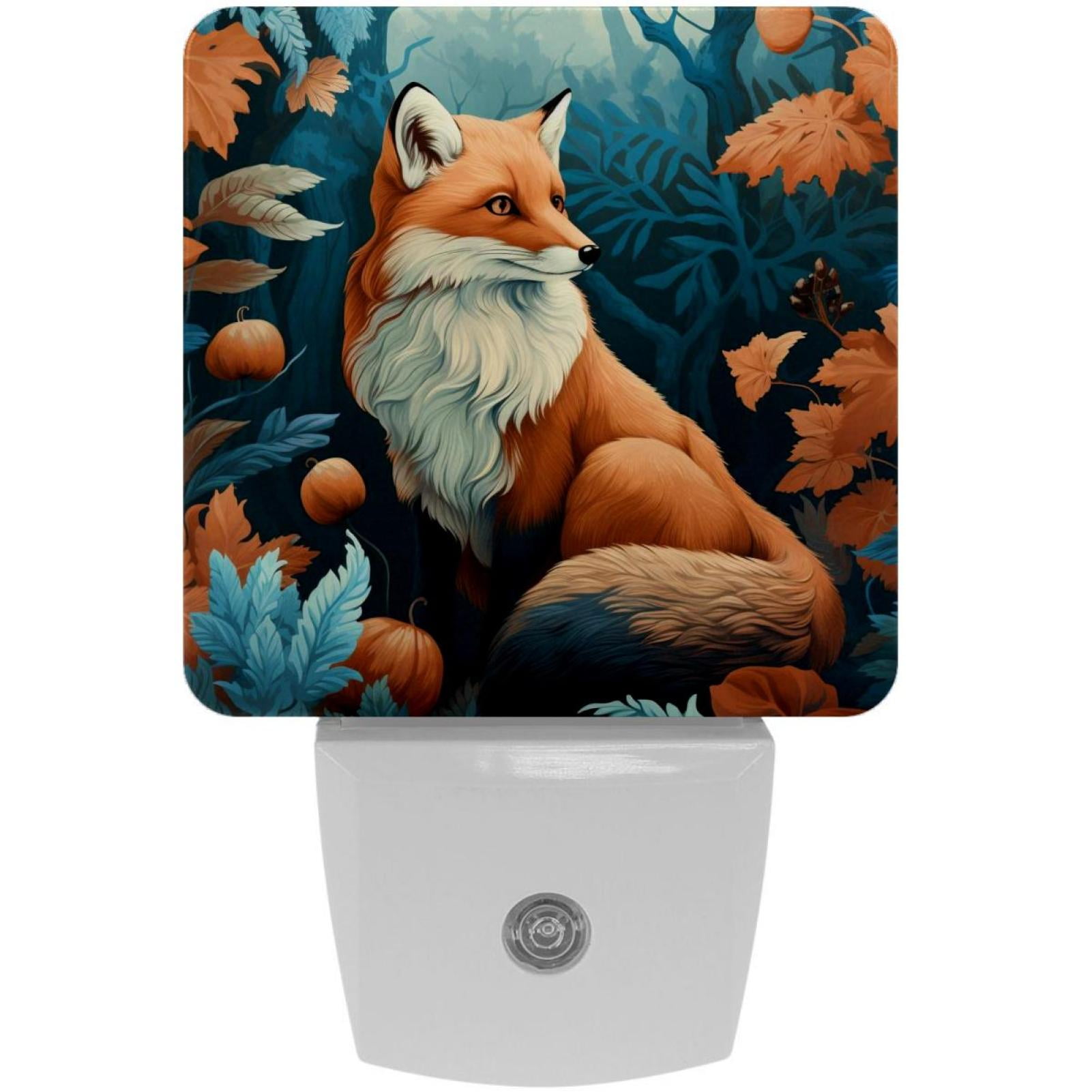 Fox LED Square Night Lights - Stylish and Energy-Efficient Room ...