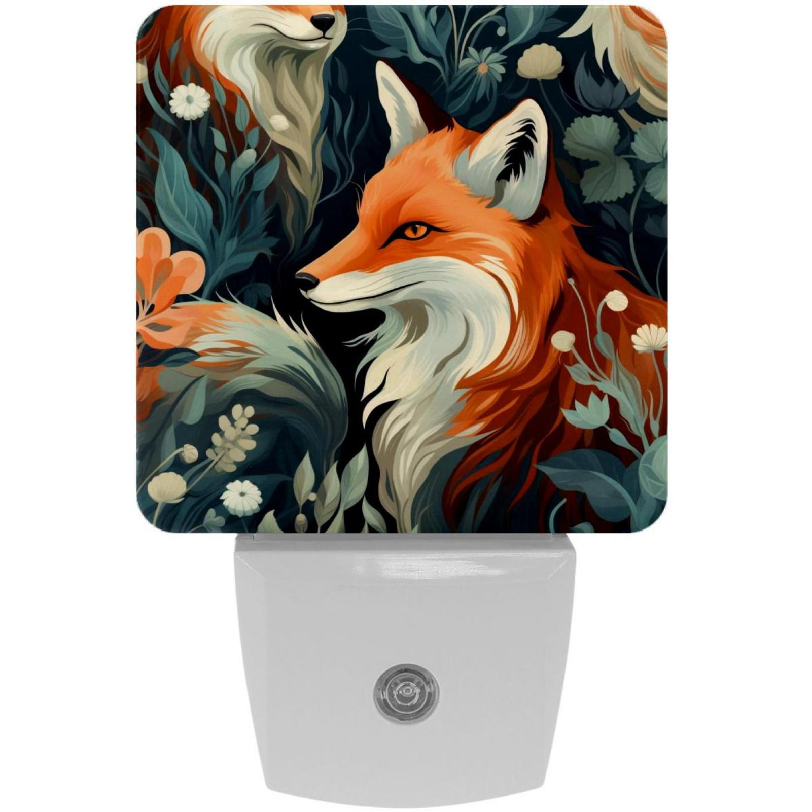 Fox LED Square Night Lights - Stylish and Energy-Efficient Room ...