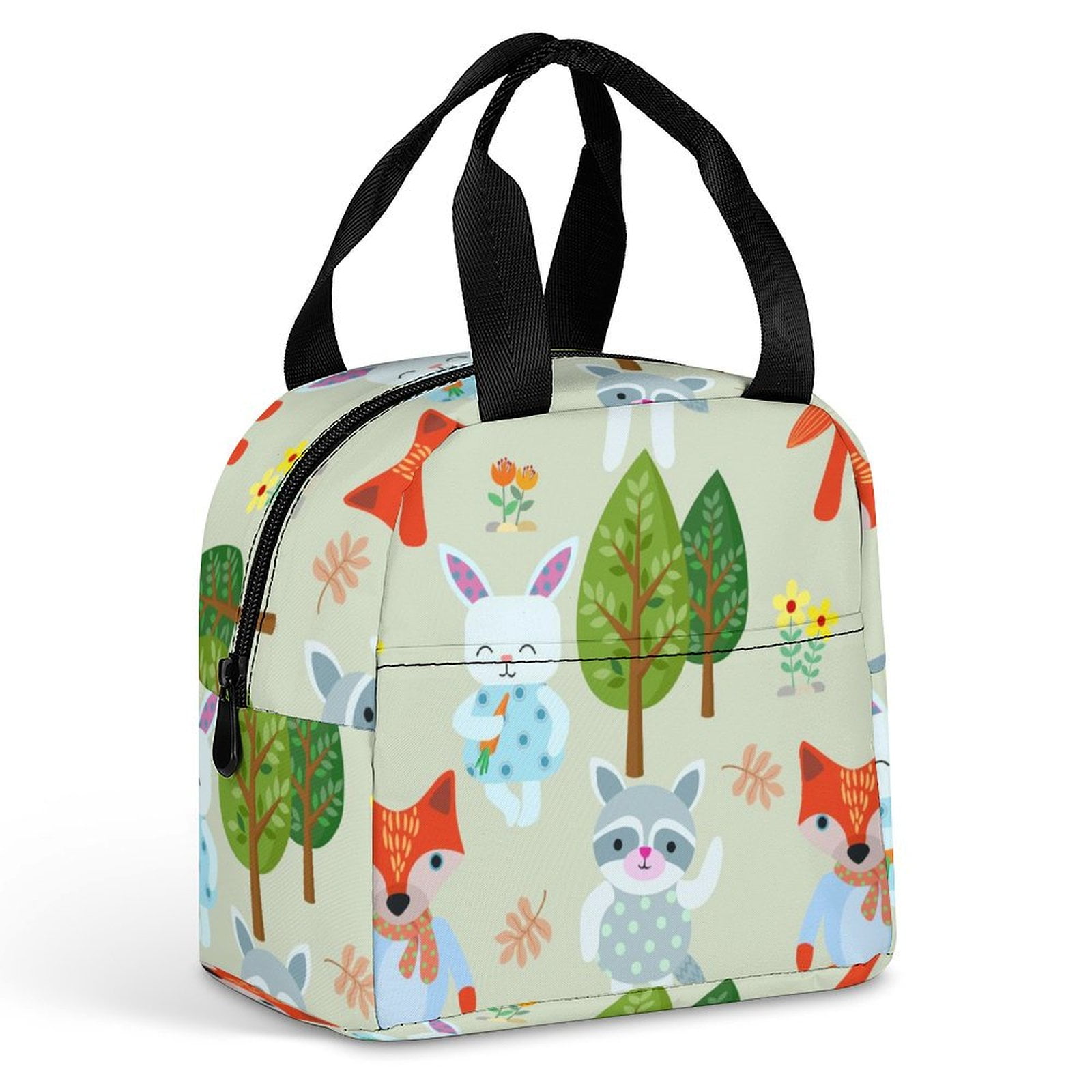 Fox Large Capacity Lunch Bag Insulated Lunch Box for Men Women Travel ...