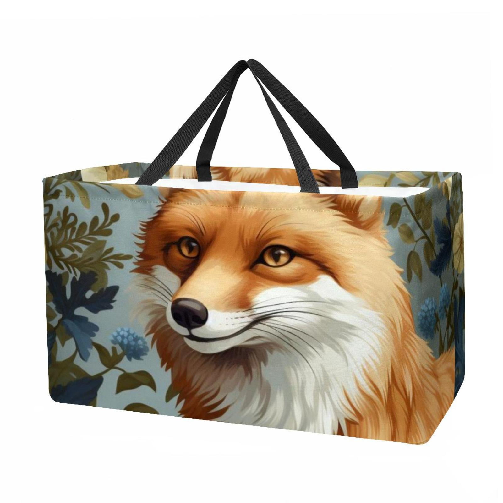 Fox Large Capacity Reusable Foldable Oxford Cloth Laundry Organizer ...