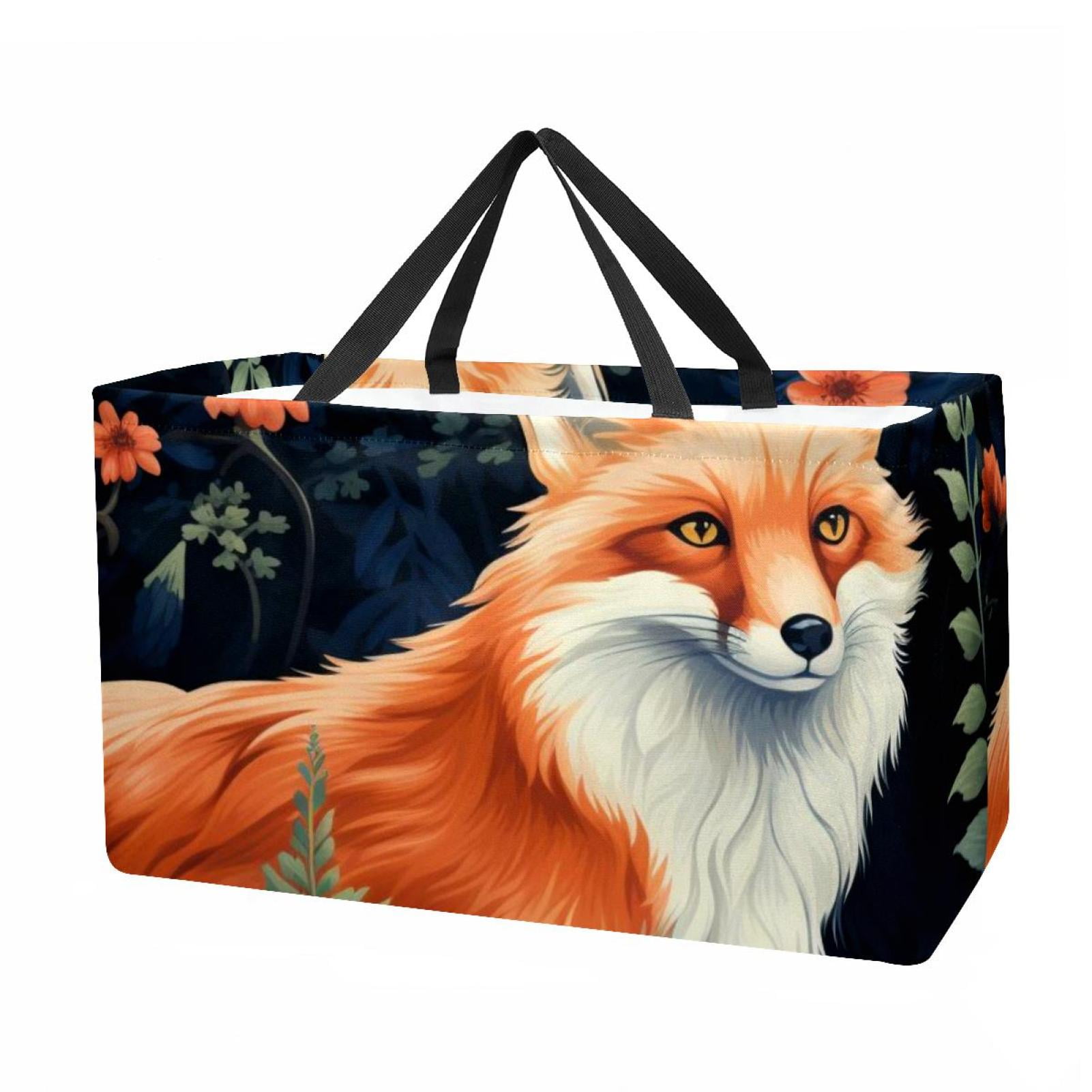 Fox Large Capacity Reusable Foldable Oxford Cloth Storage Bin Cube ...