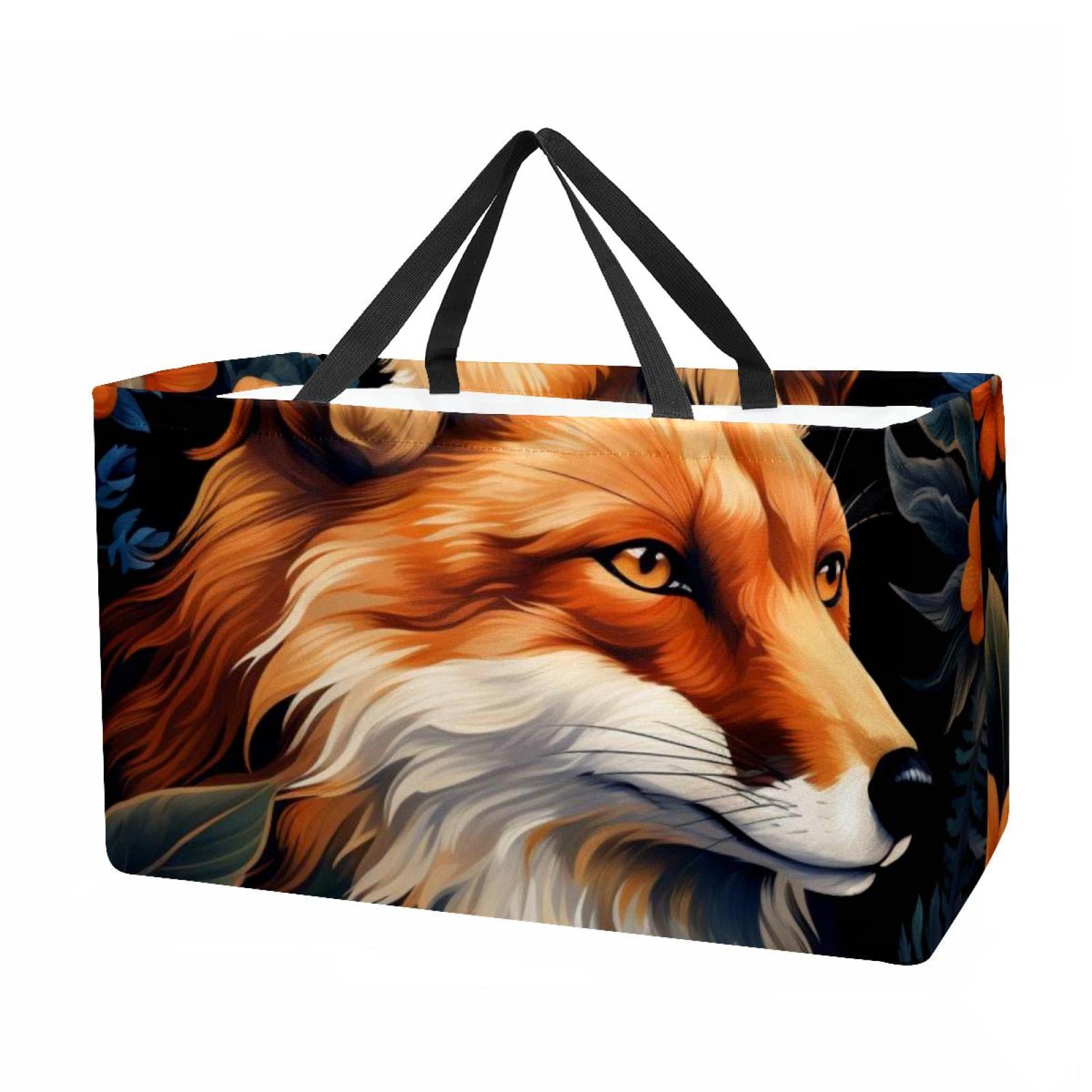 Fox Large Capacity Reusable Foldable Oxford Cloth Storage Bin Cube ...