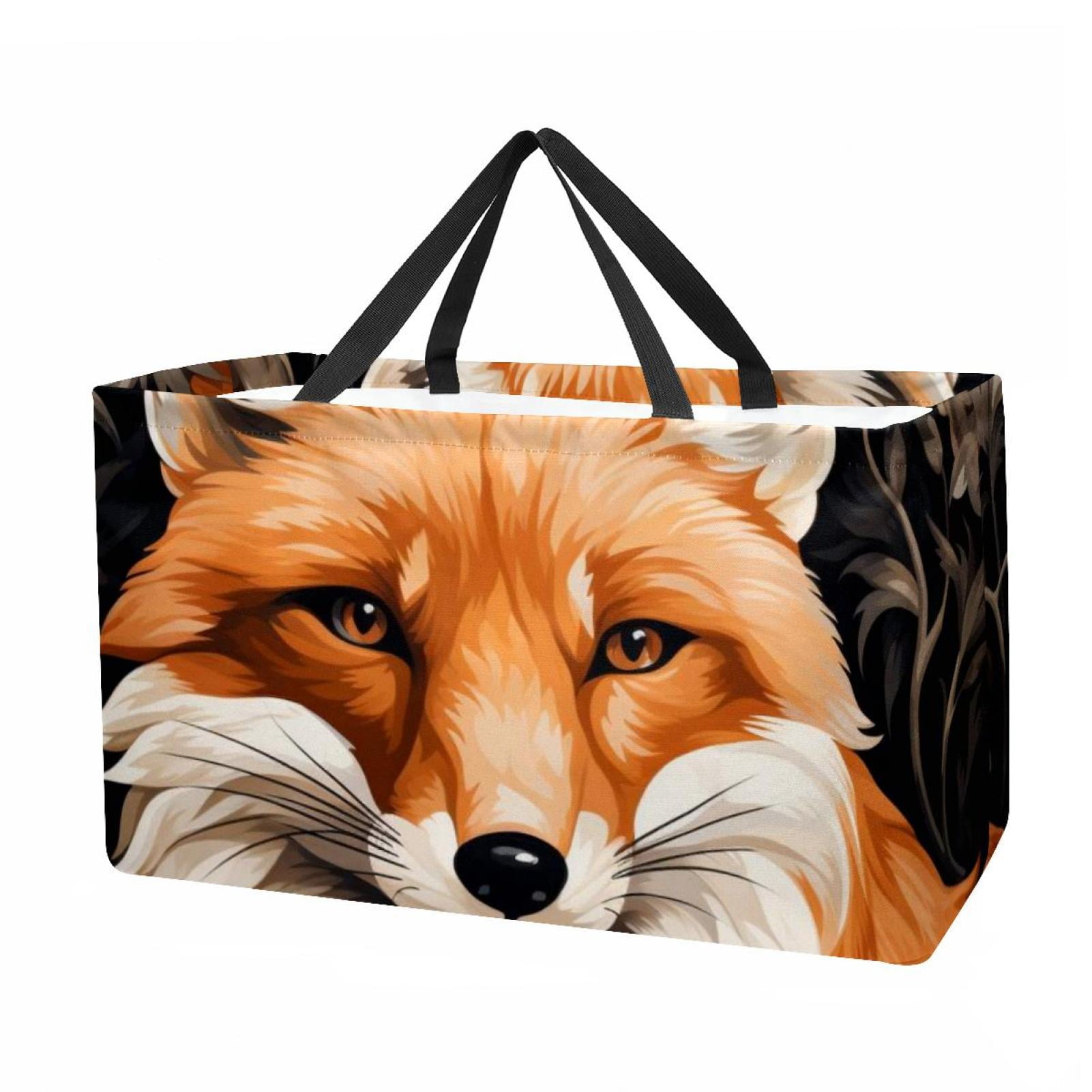 Fox Large Capacity Reusable Foldable Oxford Cloth Storage Bin Cube ...