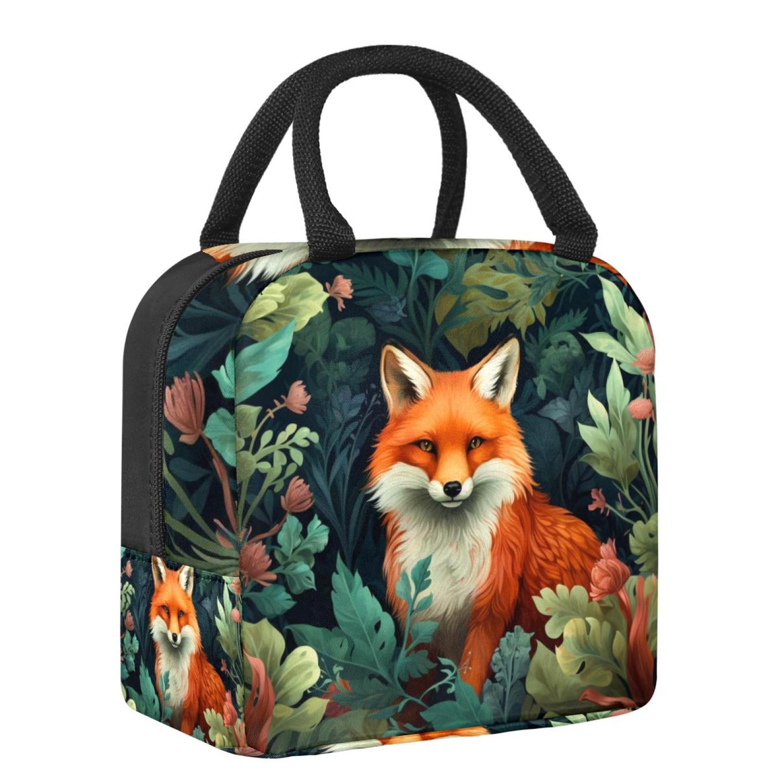 Fox Lightweight Large Capacity Tote Lunch Bag for Men and Women Work ...