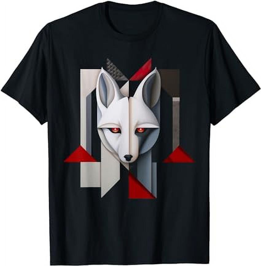 Fox Lover Artwork | Animal Motif Fox T-Shirt - Walmart.com