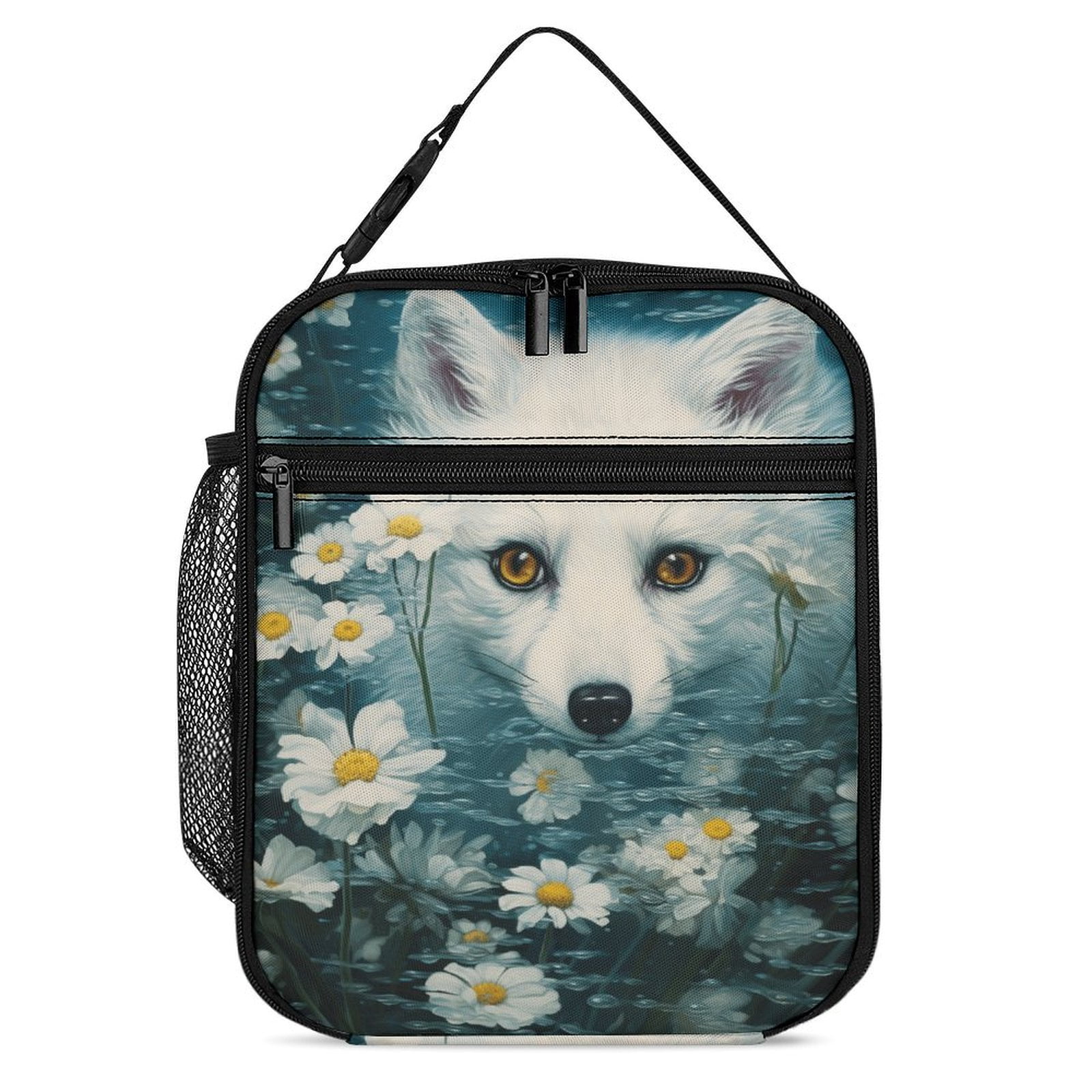 Fox Lunch Box Food Bag for Work Office Outdoor Picnic Meal Prep, Multi ...