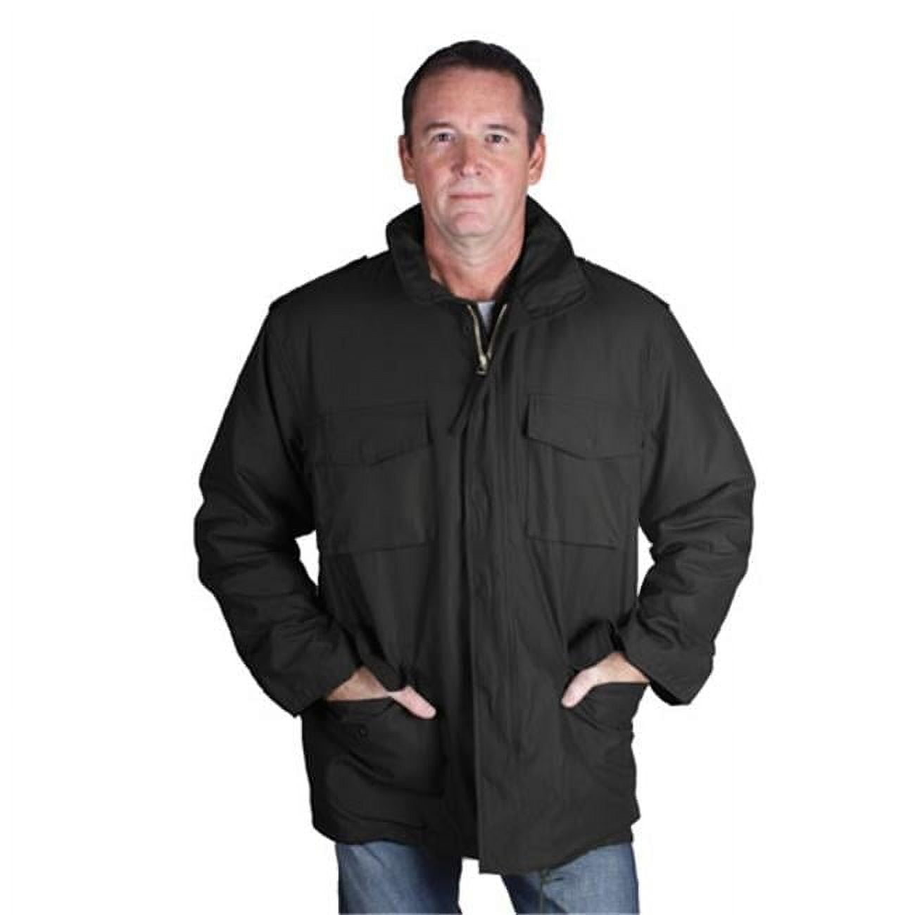 Fox Outdoor 68-31BL M65 Field Jacket with Liner - Black - XL - Walmart.com